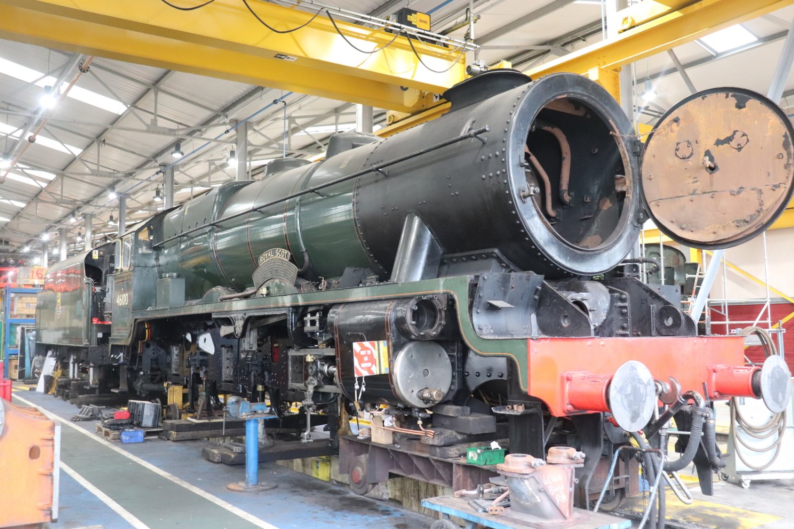 Photo of 46100 STEAM at Crewe TMD - All Change Open Day — trainlogger