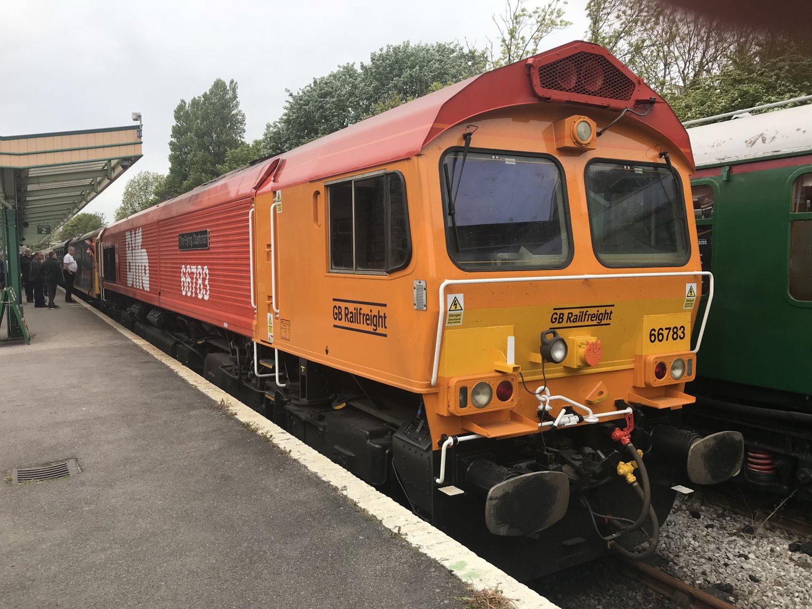 Photo of 66783 at Swanage Railway - Swanage — trainlogger