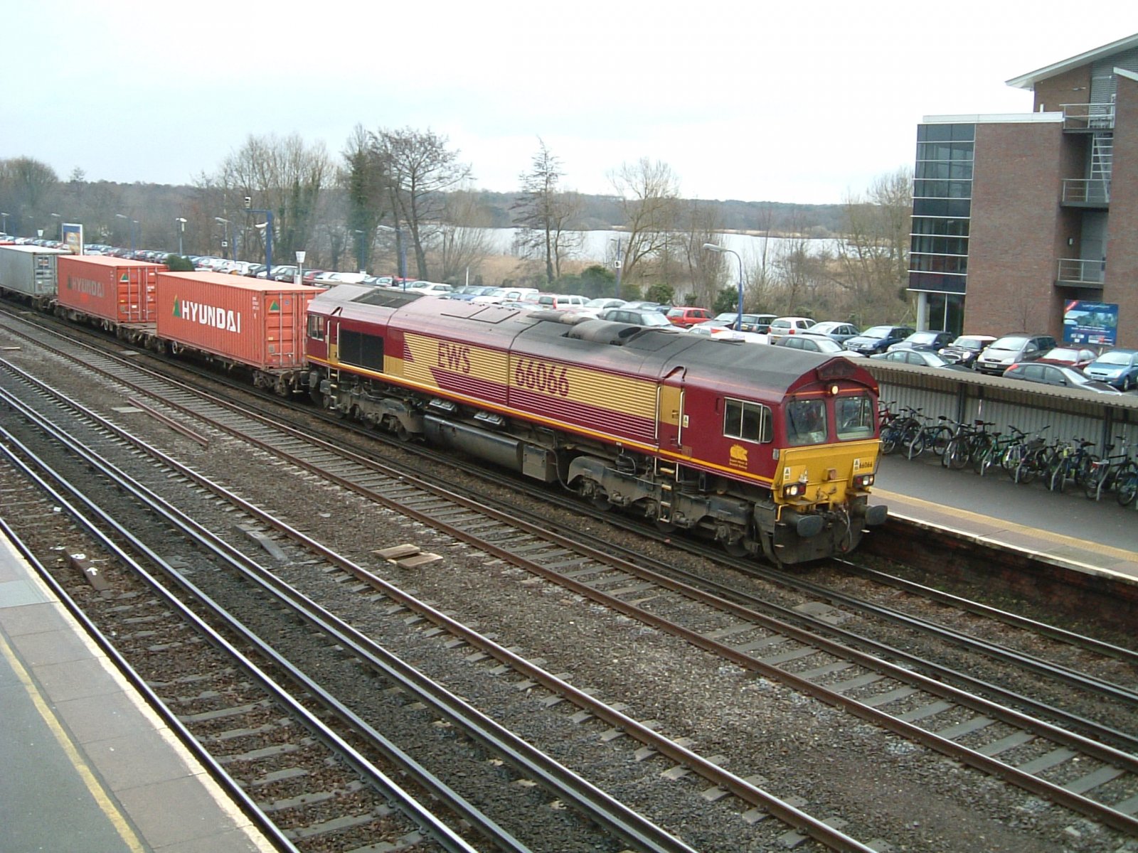 Photo of 66066 at Fleet — trainlogger
