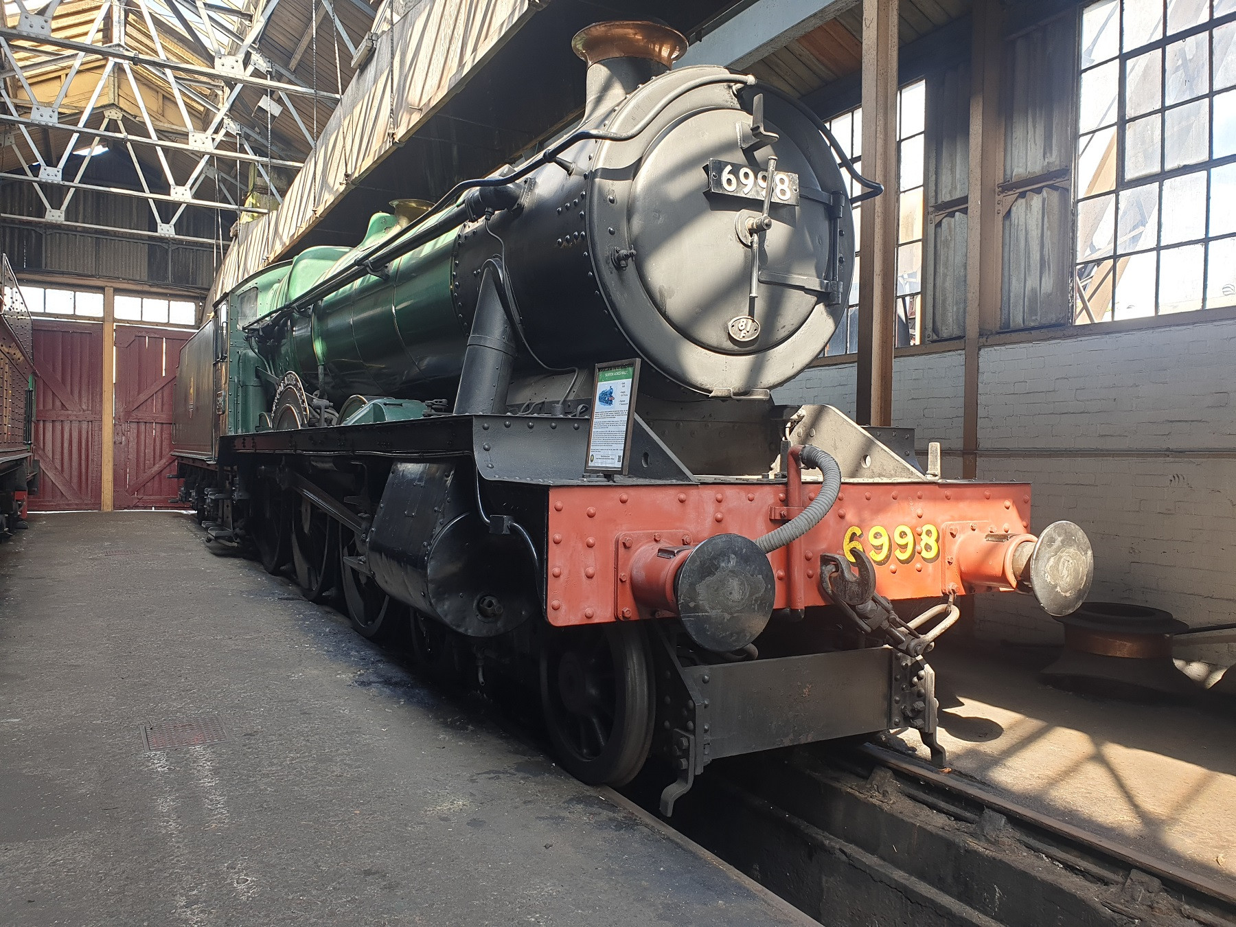 Photo of 6998 steam at Didcot Railway Centre — trainlogger