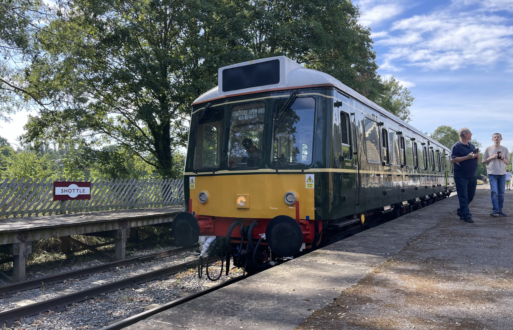 Photo of 121034 at Ecclesbourne Valley Railway - Shottle — trainlogger