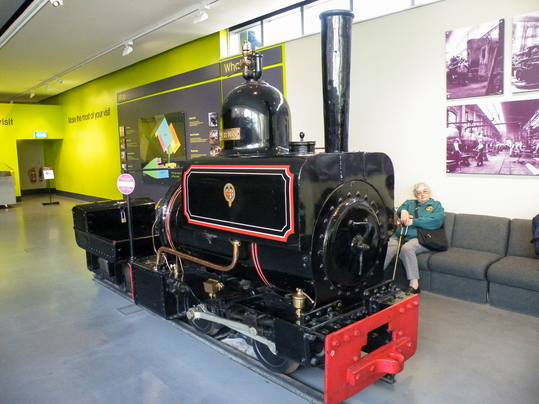 Photo of Wren steam at York National Railway Museum — trainlogger