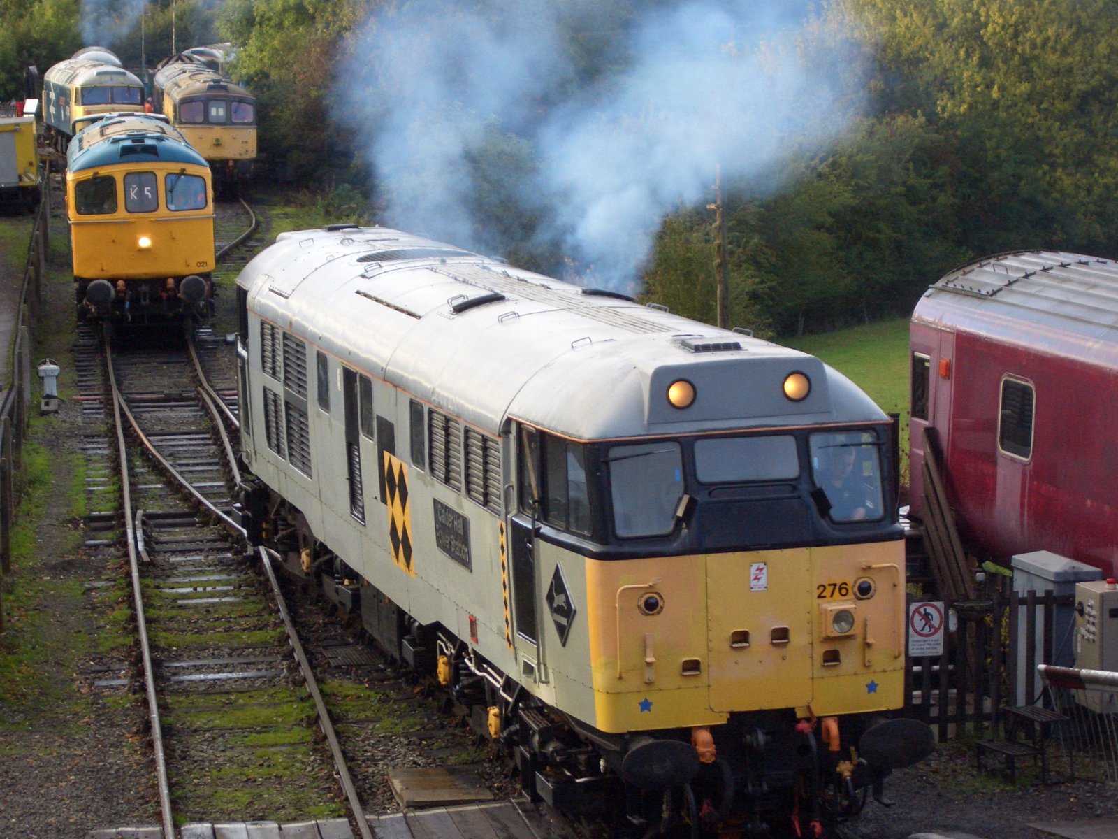 Photo of 33021 and 31130 at Battlefield Line - Shackerstone — trainlogger