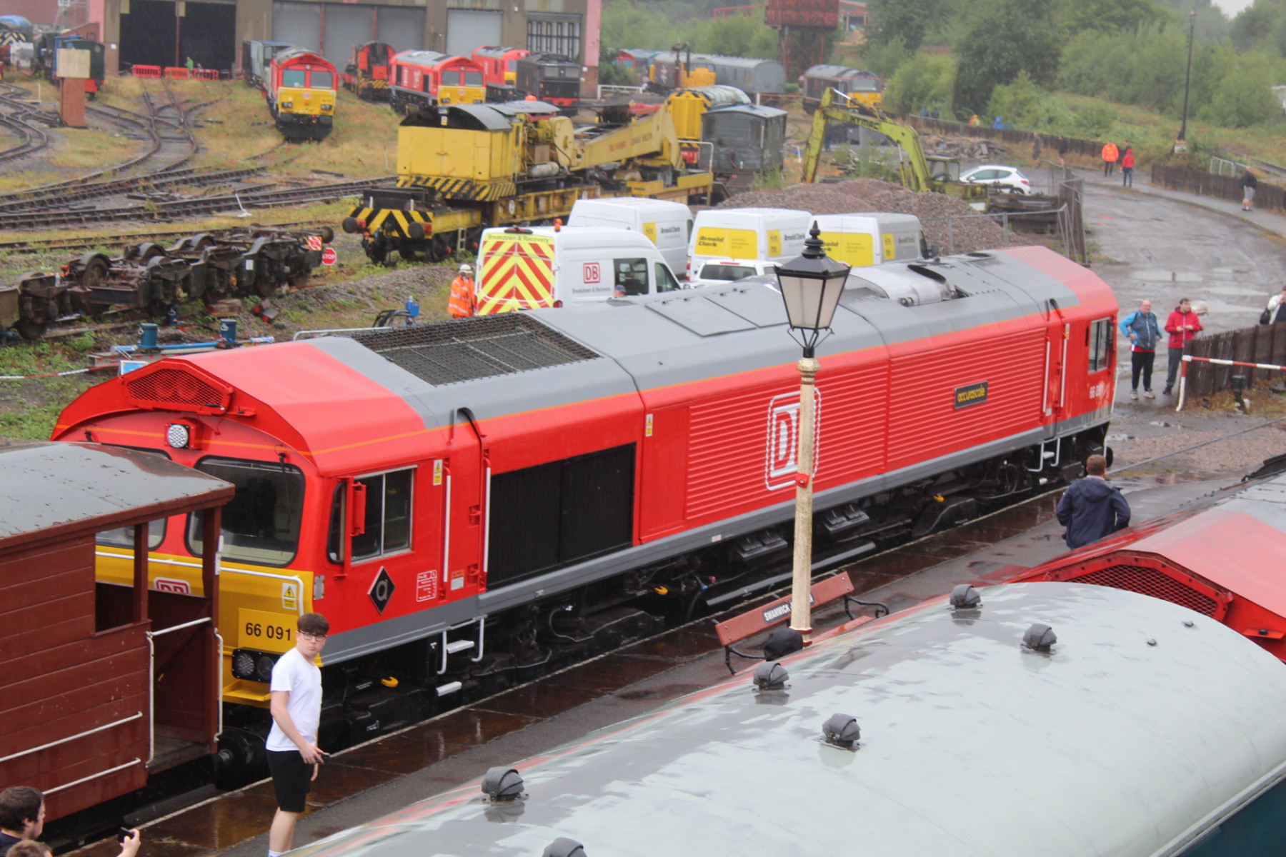 Photo of 66091 at The Midland Railway - Swanwick Junction — trainlogger
