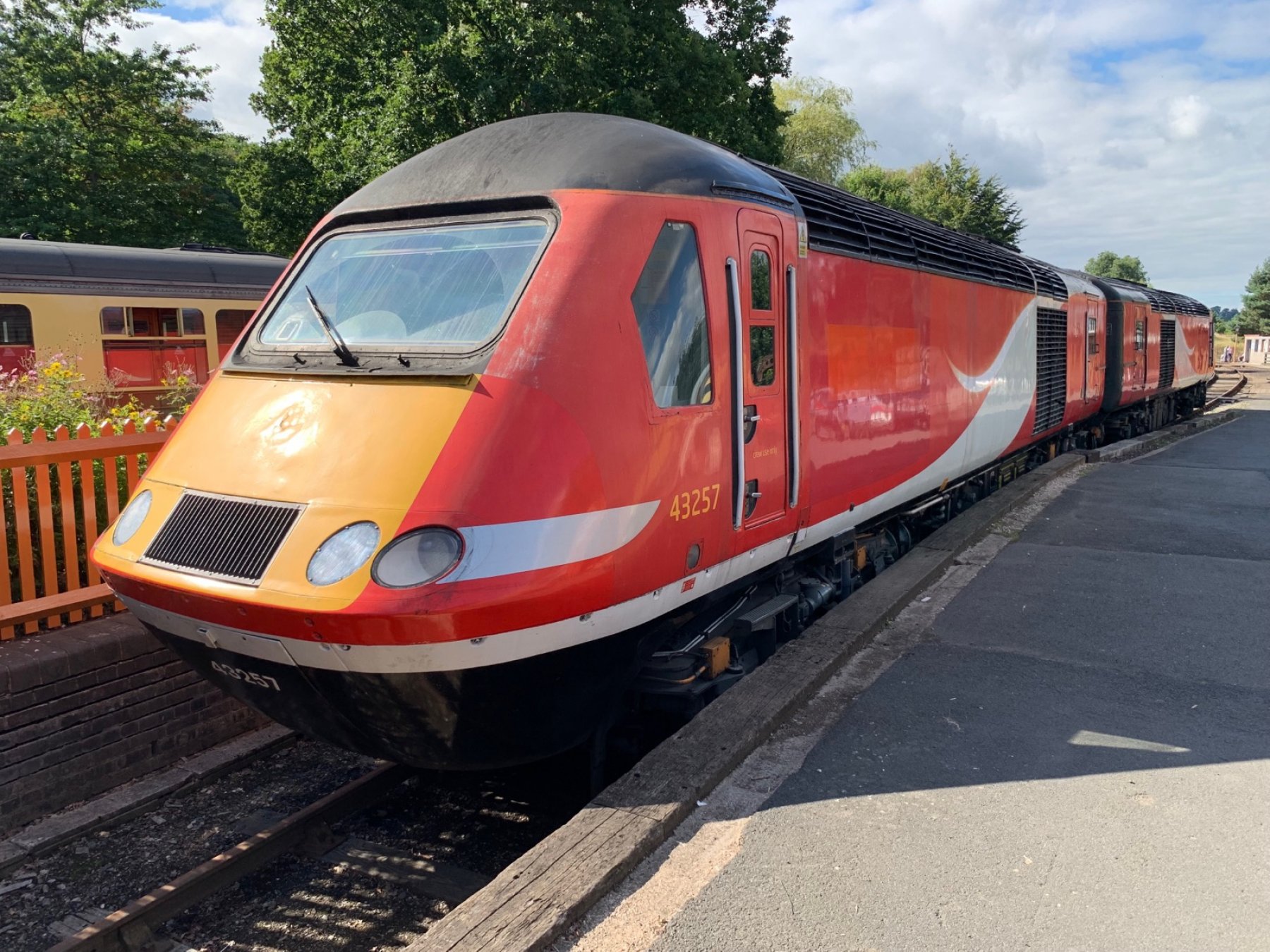 Photo of 43257 at Severn Valley Railway — trainlogger