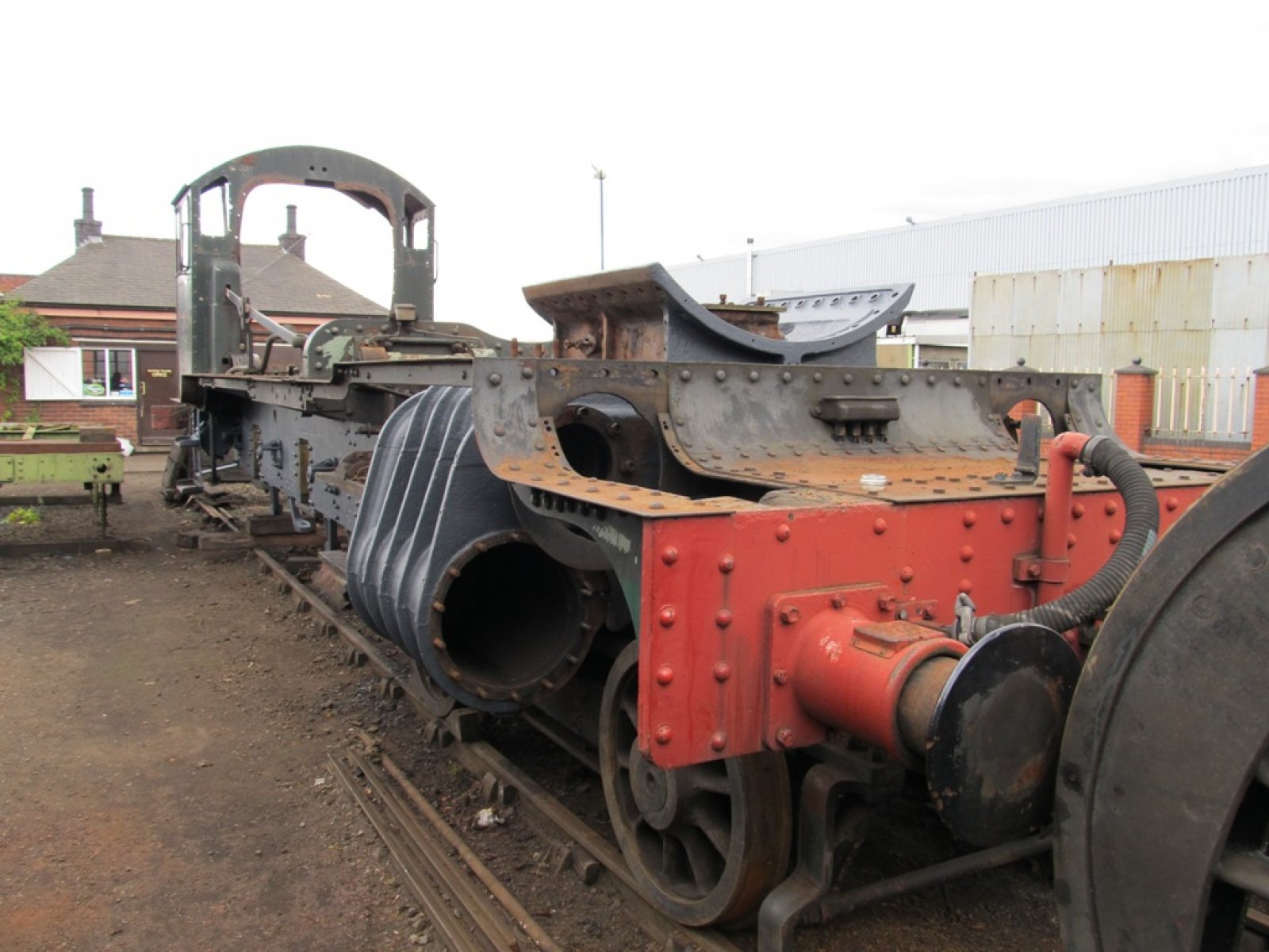 Photo of 7820 STEAM at Tyseley Locomotive Works — trainlogger