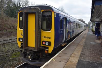 156478 - Class 156 / Diesel mechanical / hydraulic multiple unit sets ...