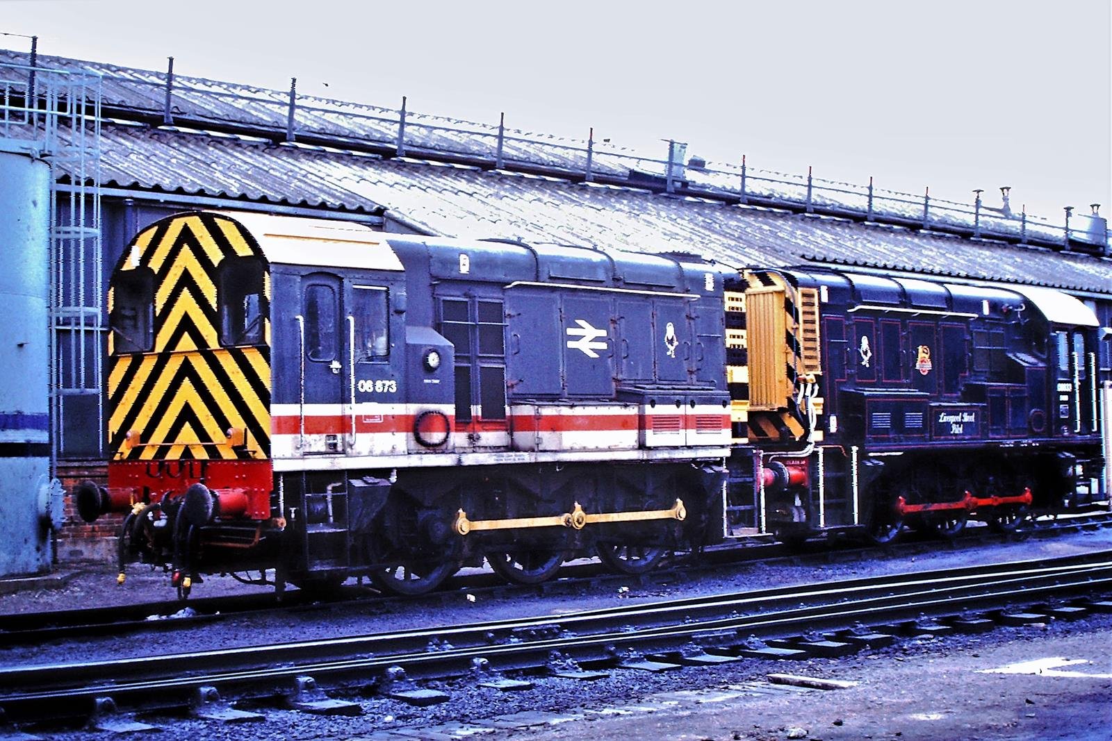 Photo of 08873 at Stratford TMD — trainlogger