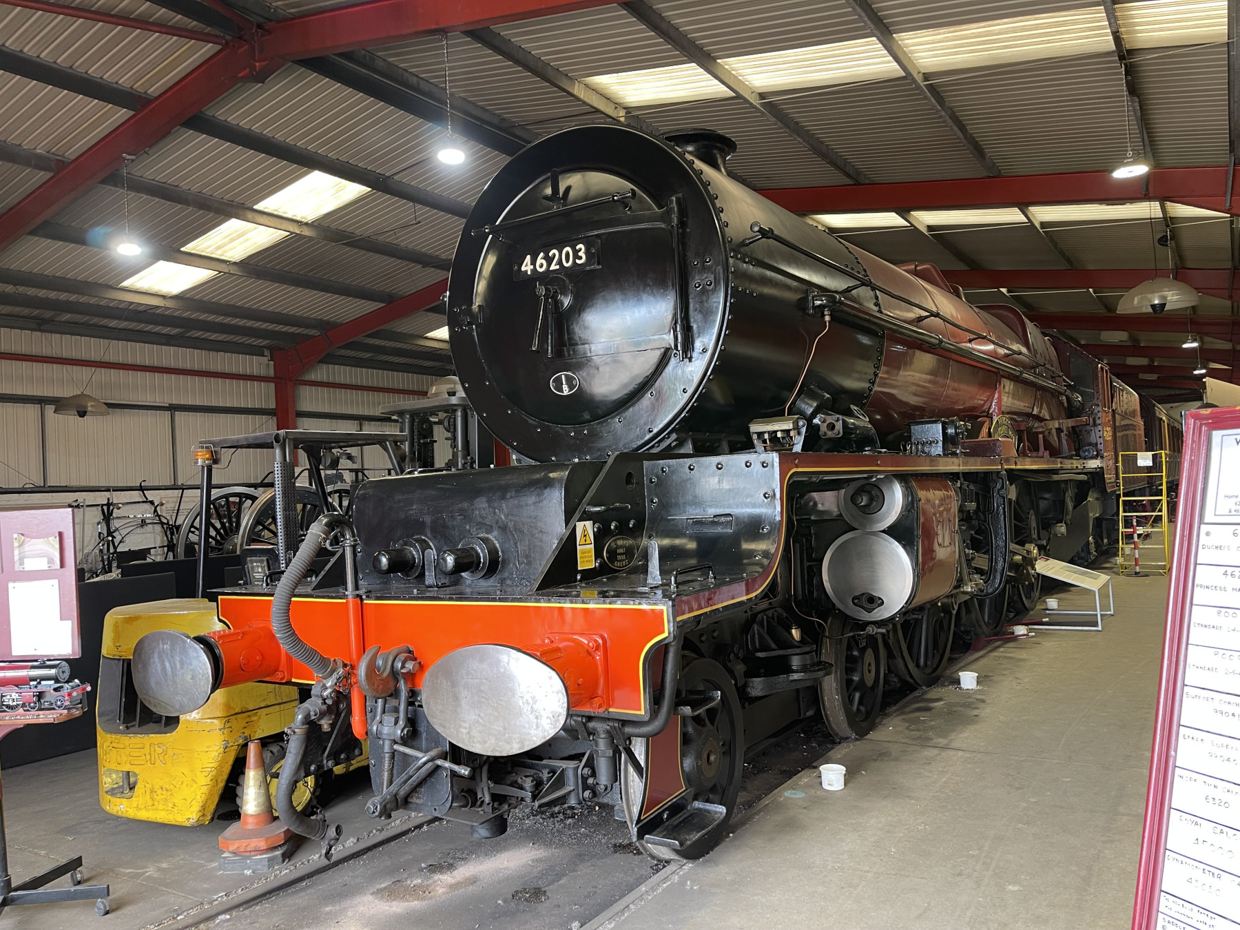 Photo of 46203 steam at The Midland Railway - Swanwick Junction Royal ...