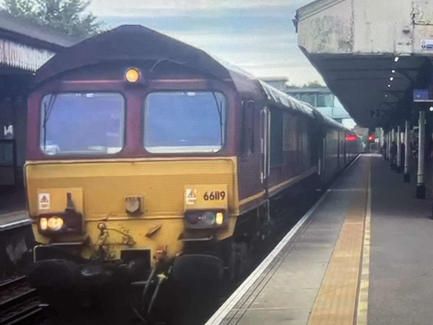 Photo of 66119 at Winchester — trainlogger