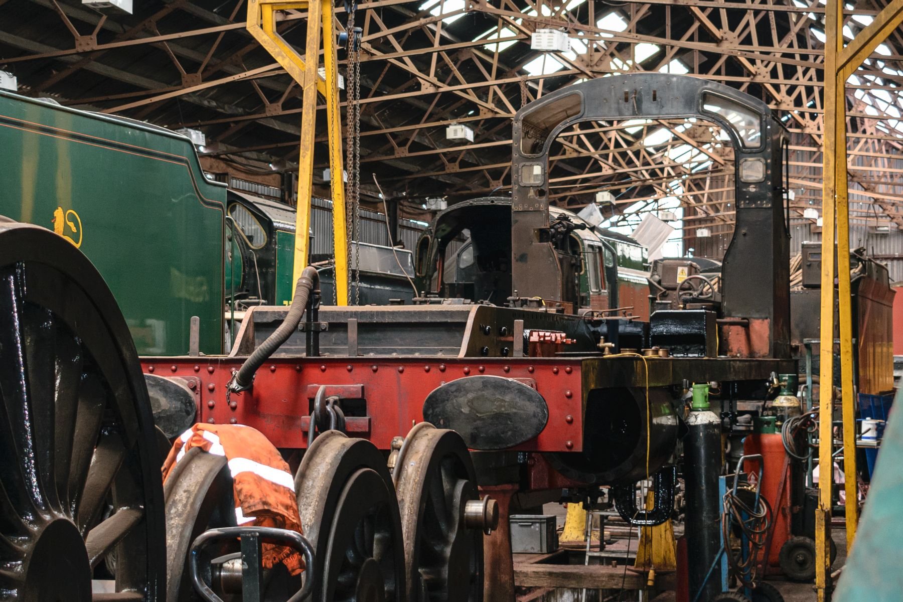Photo of 63601 steam at Great Central Railway — trainlogger