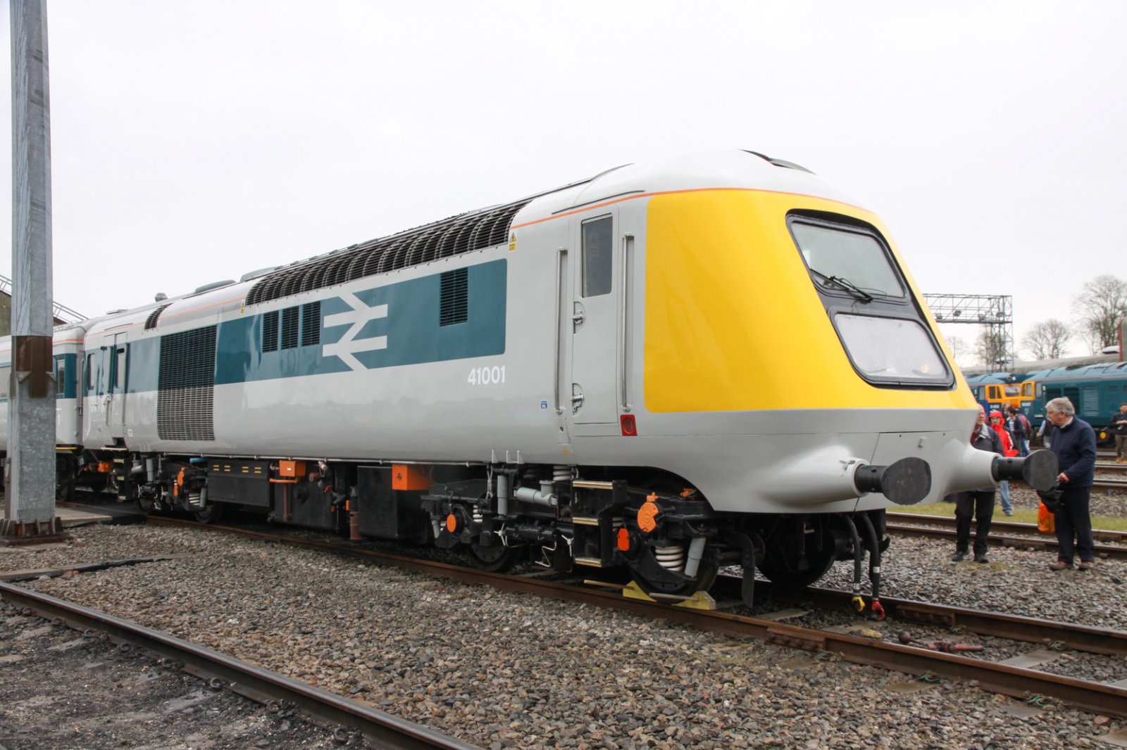 Photo of 41001 at Bristol St Philips Marsh GWR/HST40 Open Day — trainlogger