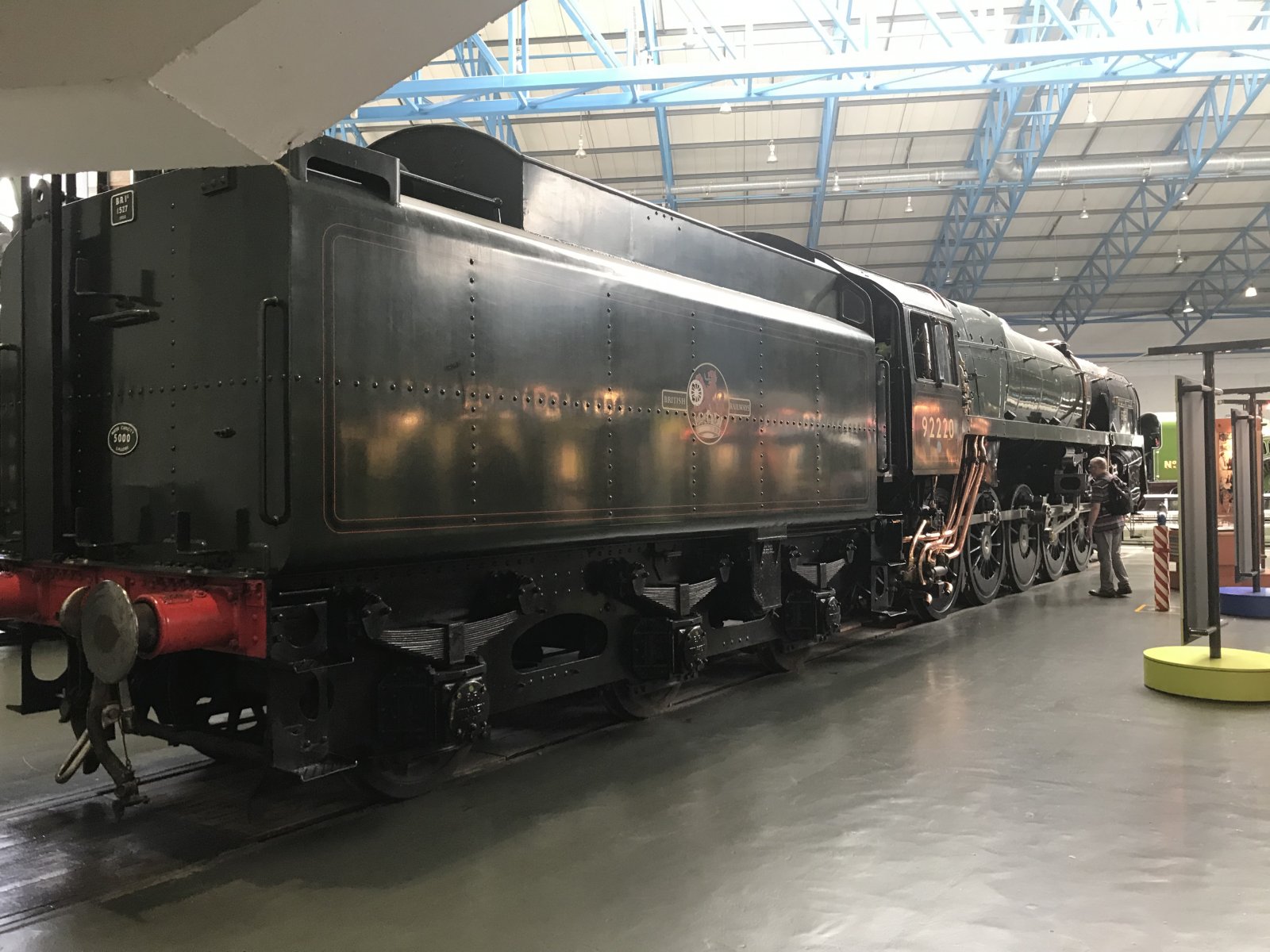 Photo of 92220 steam at York National Railway Museum — trainlogger