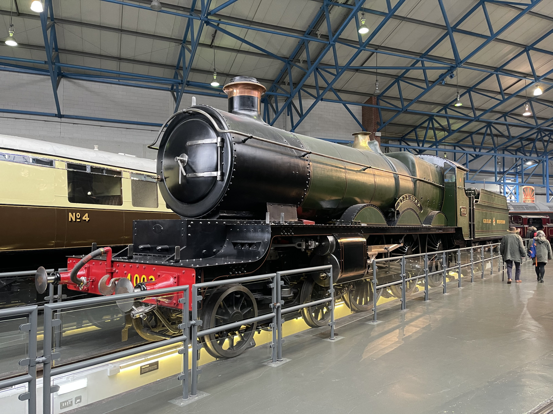 Photo of 4003 steam at York National Railway Museum — trainlogger