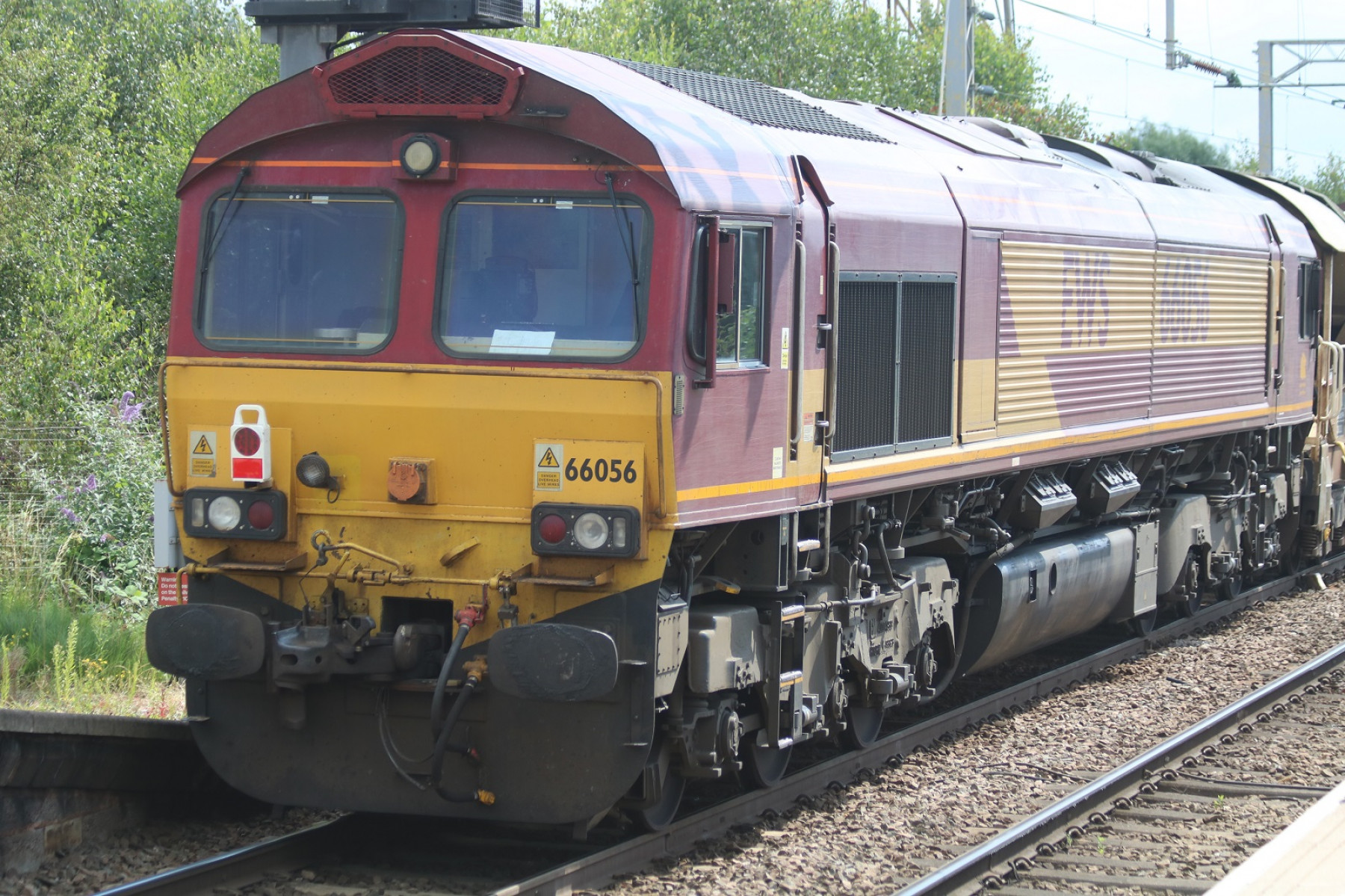 Photo of 66056 at bescot stadium+yard — trainlogger