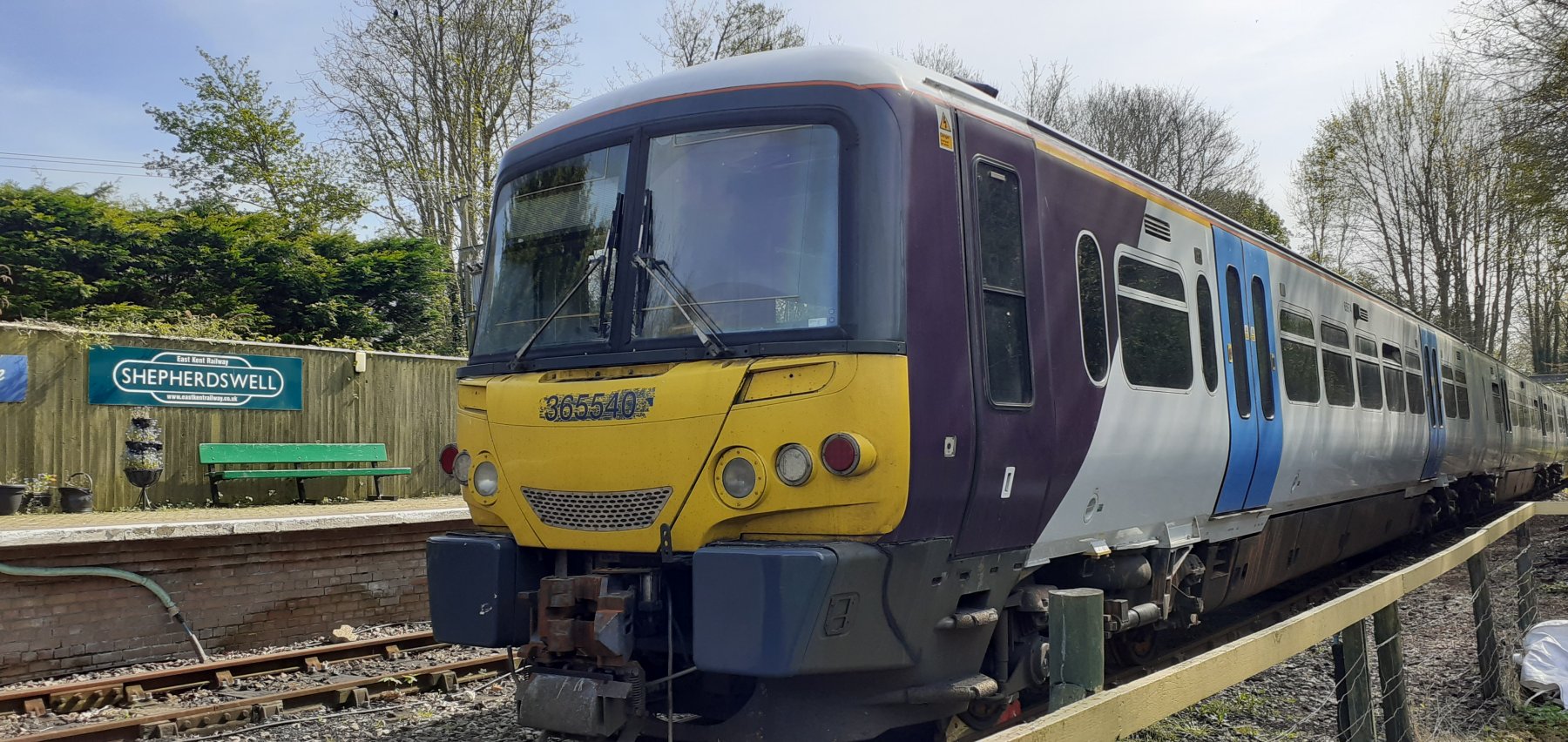 Photo of 365540 at East Kent Railway - Shepherdswell — trainlogger