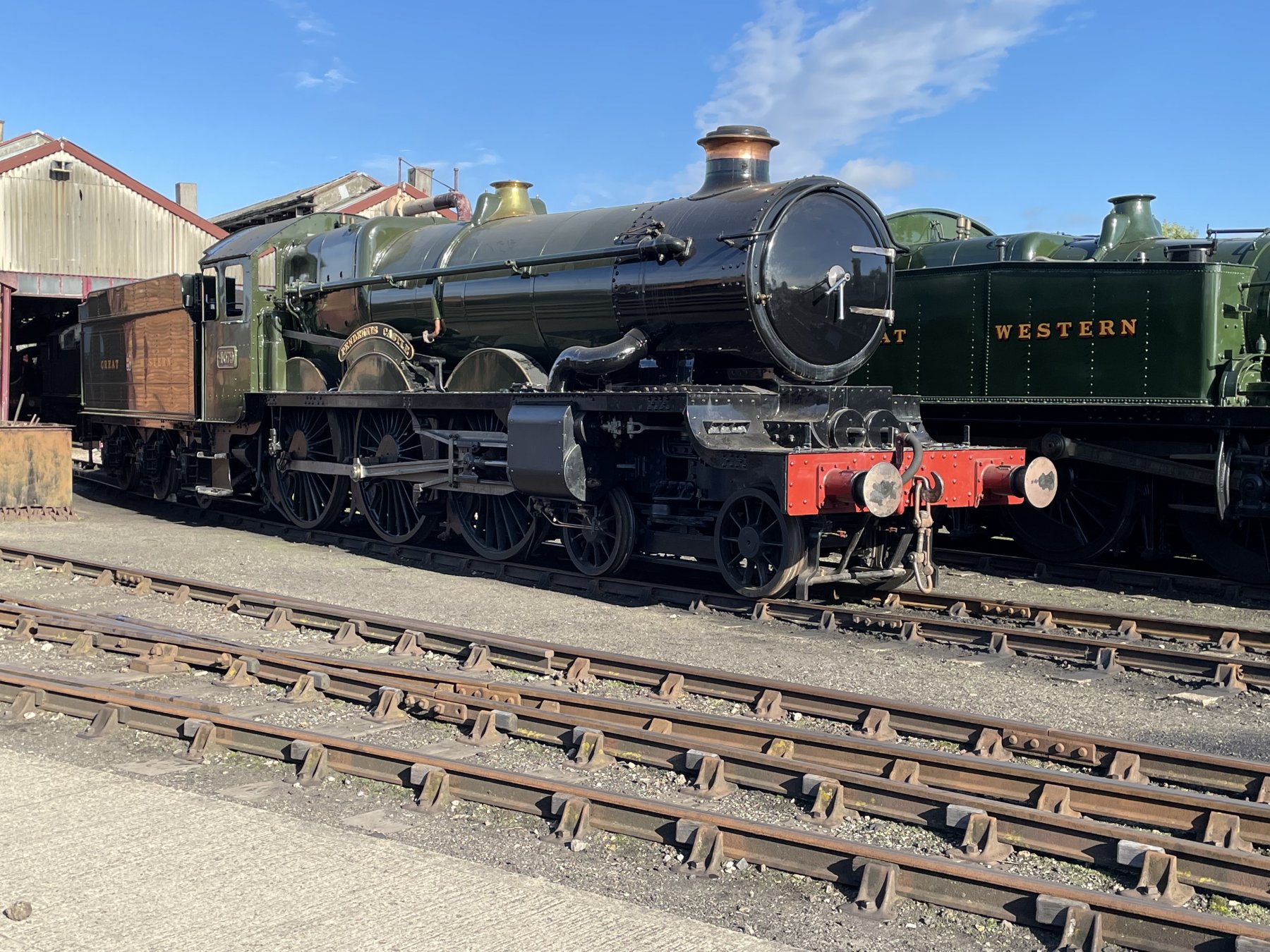 Photo of 4079 steam at Didcot Railway Centre — trainlogger