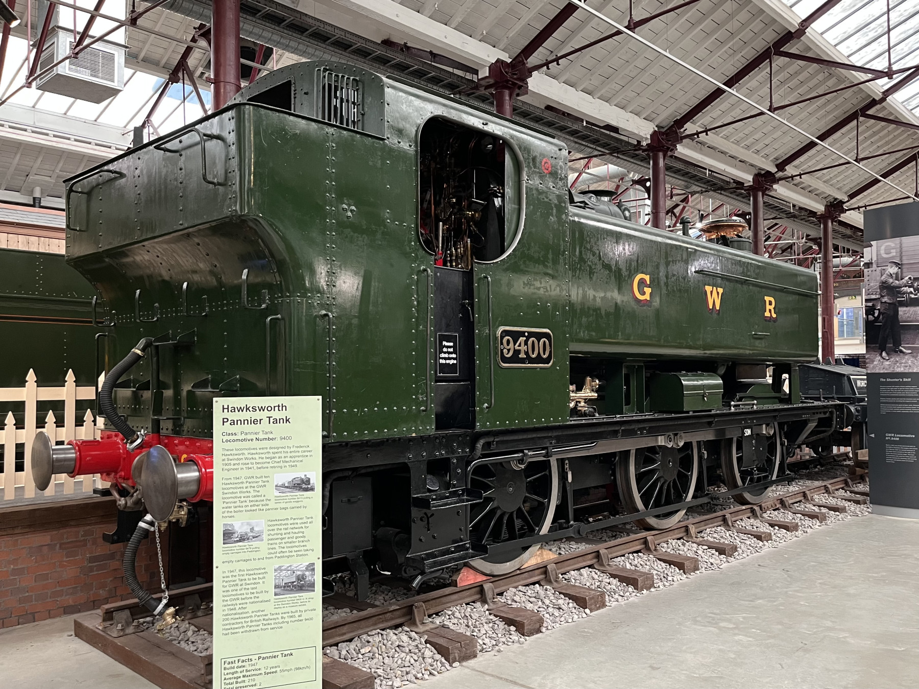 Photo of 9400 steam at Swindon - STEAM - Museum of the Great Western ...