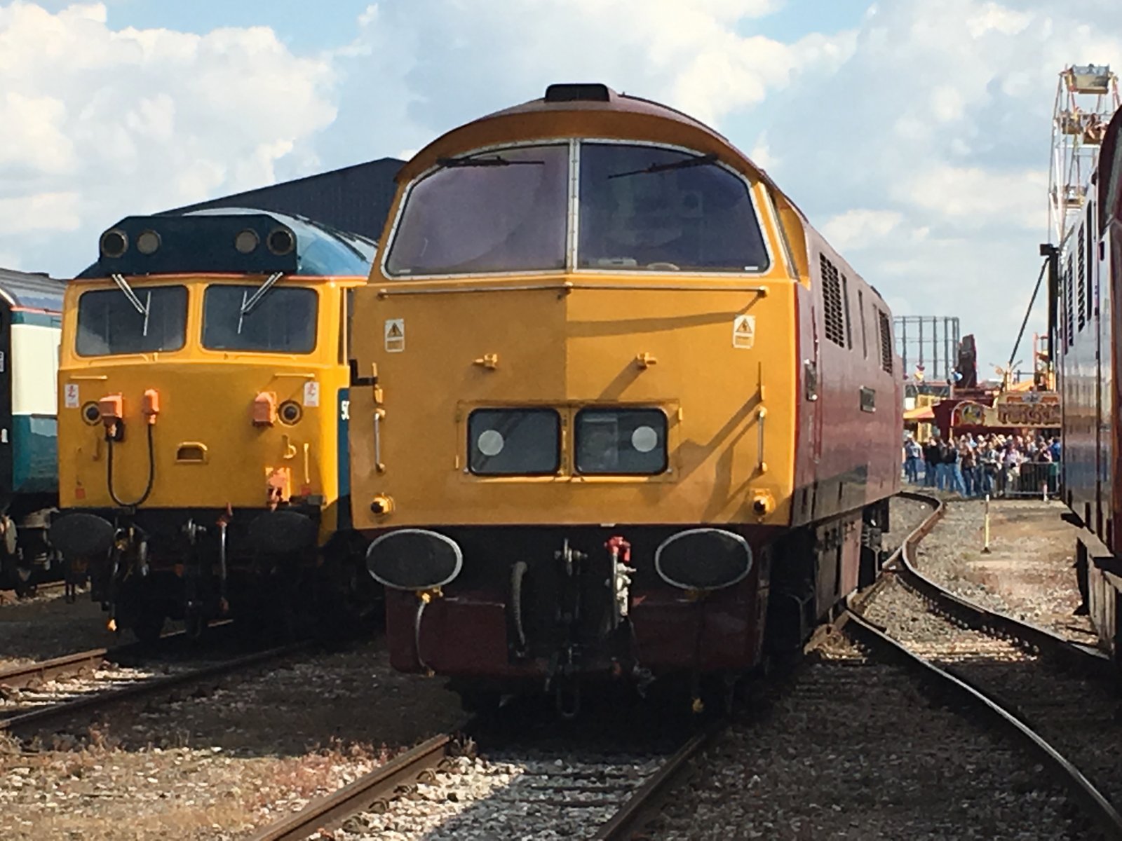Photo of D1015 at Old Oak Common HST Depot — trainlogger