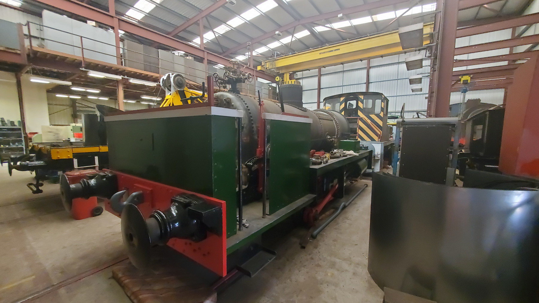 Photo of P1935 steam at Ribble Steam Railway — trainlogger