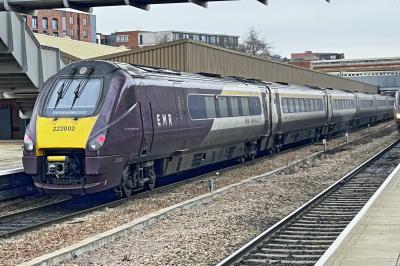 Your Photographs - Class 222 - Bombardier Meridian (Voyager) — trainlogger