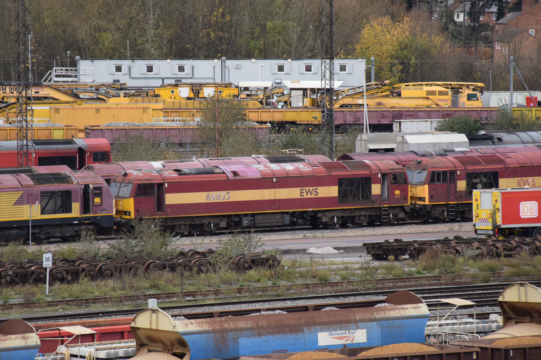 Photo of 60035 at Toton TMD — trainlogger