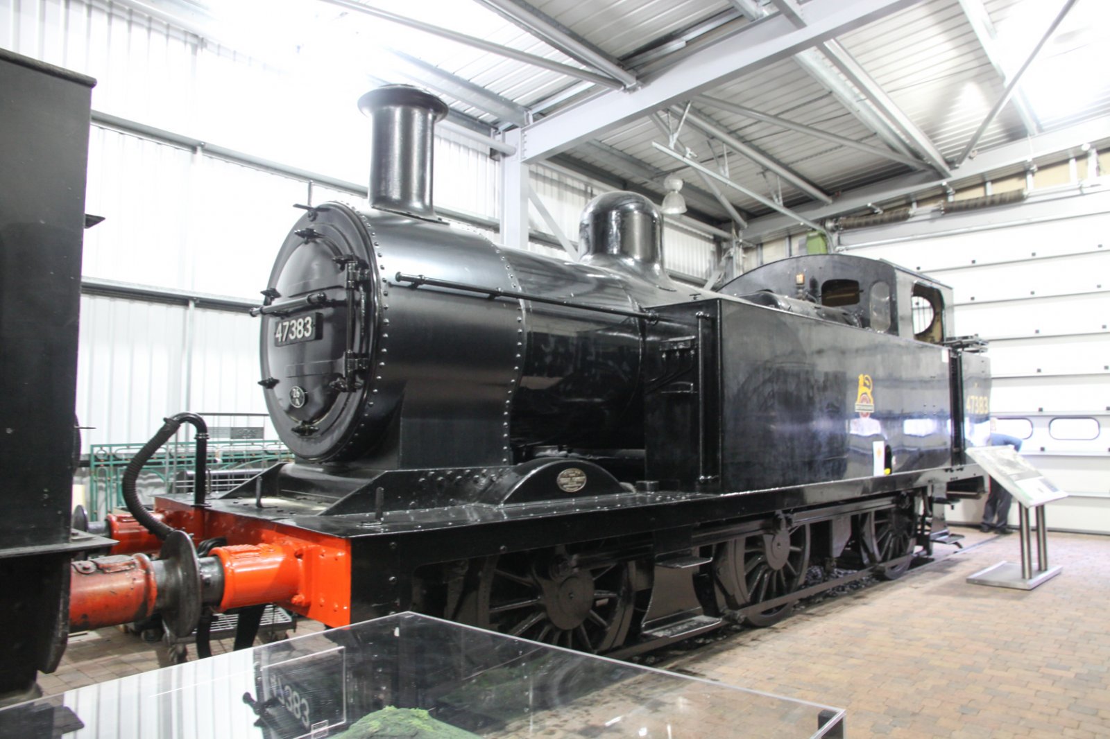 Photo of 47383 steam at Severn Valley Railway - Highley Engine House ...