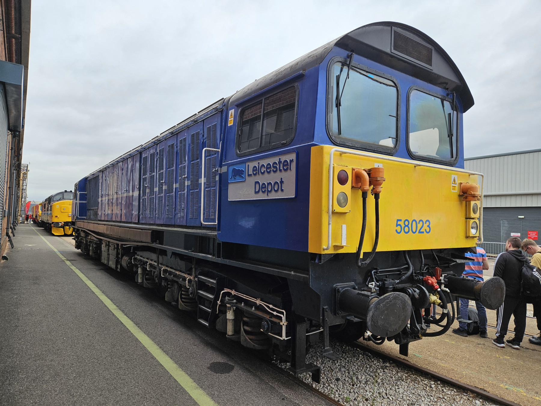 Photo of 58023 at Derby - The Greatest Gathering 2025 — trainlogger