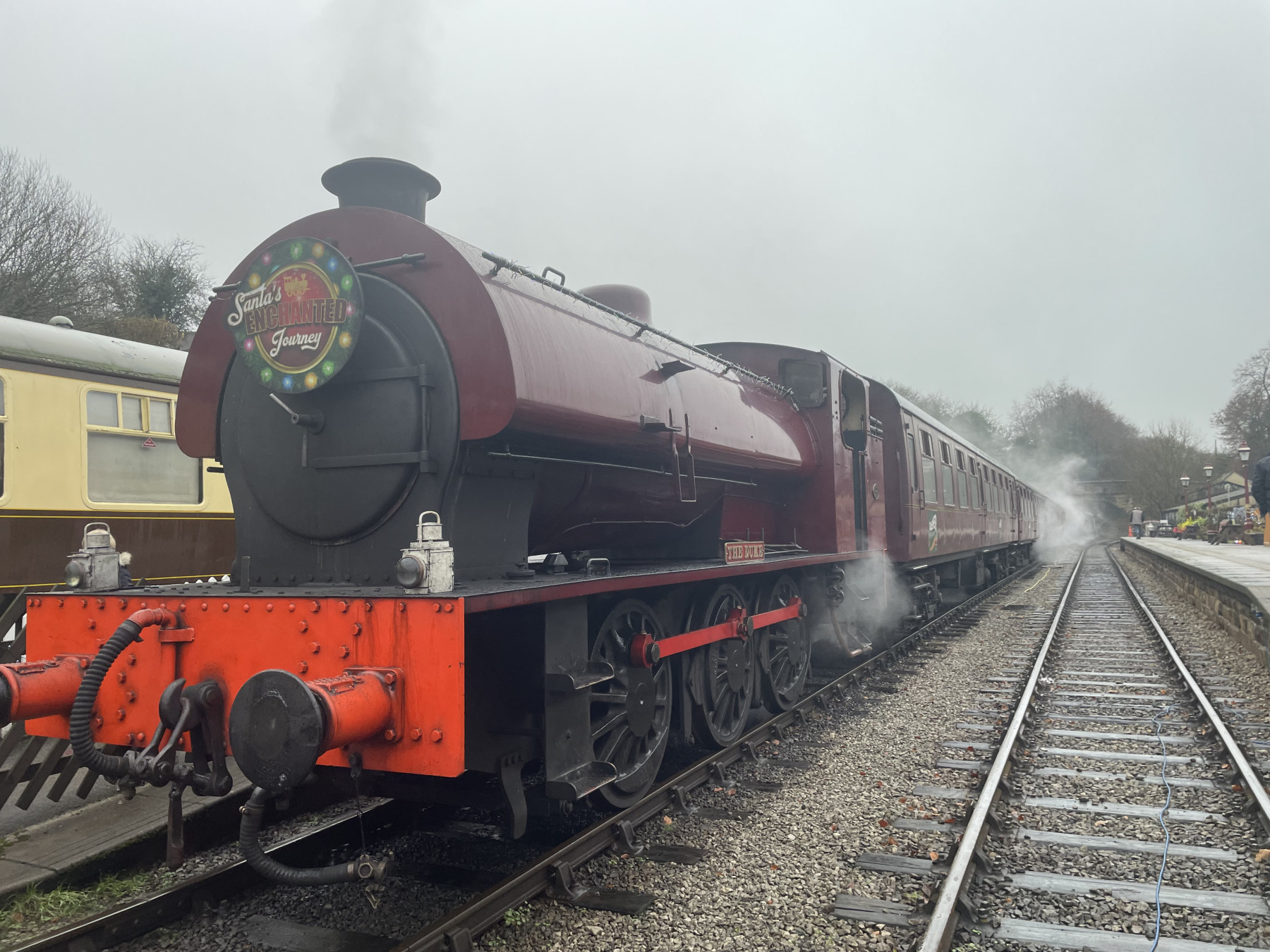 Photo of 68012 steam at Ecclesbourne Valley Railway - Wirksworth ...