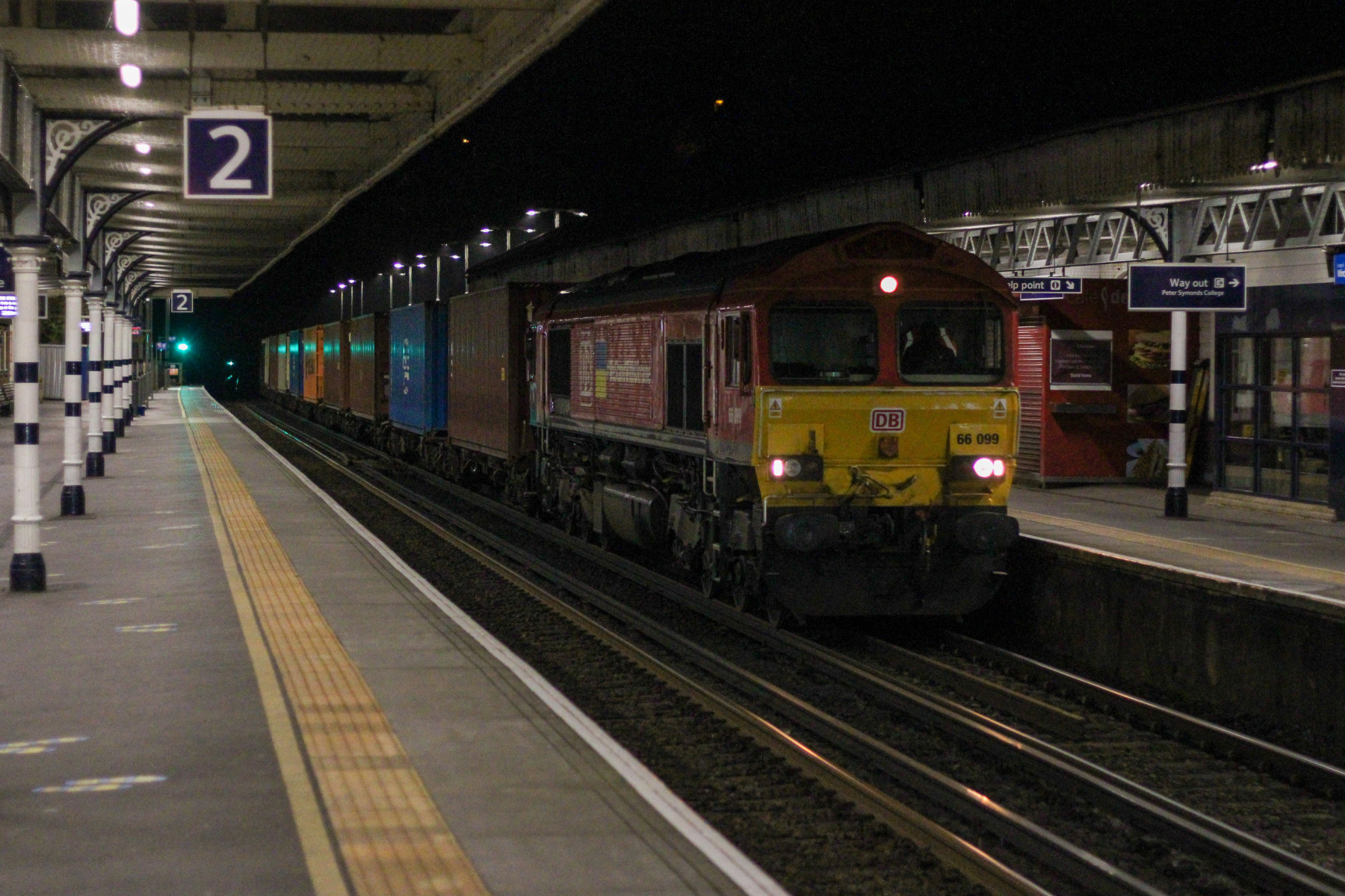 Photo of 66099 at Winchester — trainlogger