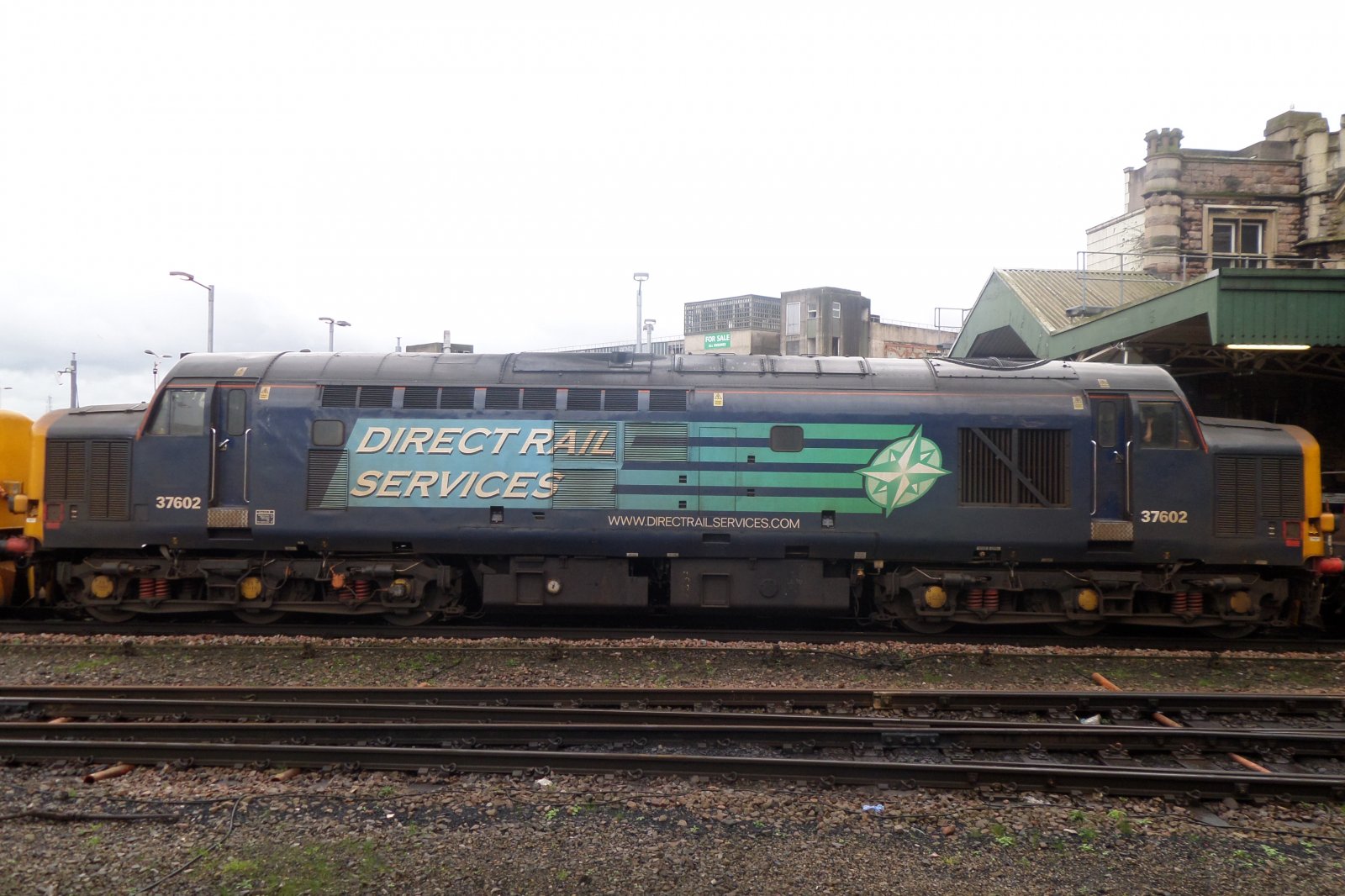 Photo of 37602 at Bristol Temple Meads — trainlogger