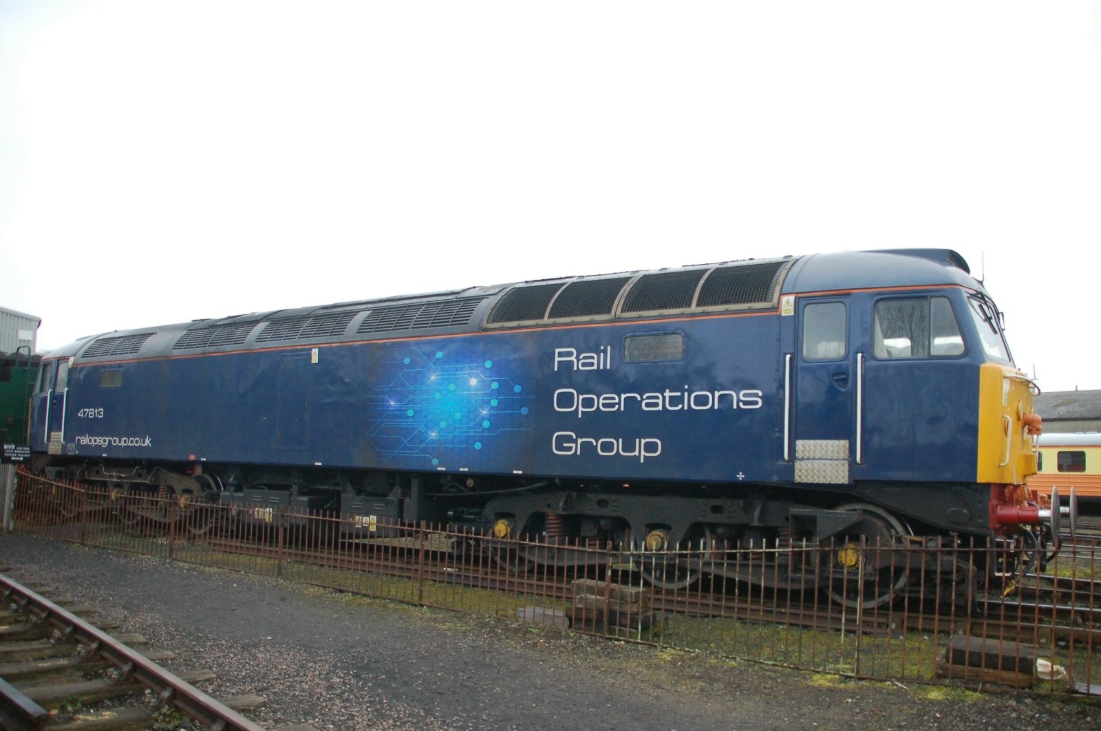 Photo of 47813 at Nene Valley Railway — trainlogger