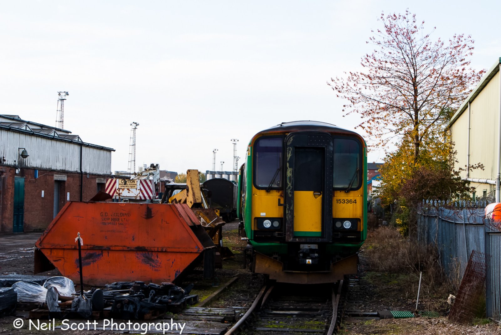 Photo of 153364 at Burton-on-Trent - Nemesis Rail — trainlogger