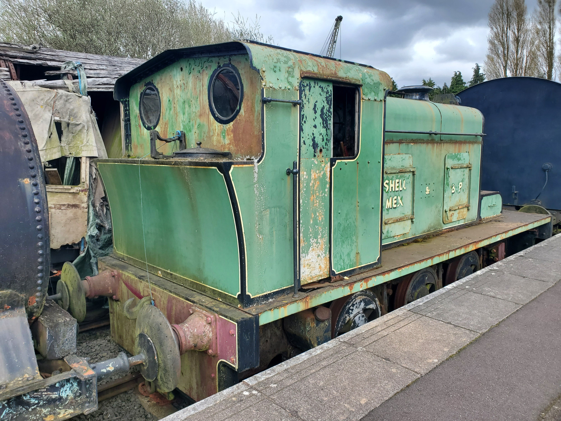Photo of HC D615 at Chasewater Railway — trainlogger
