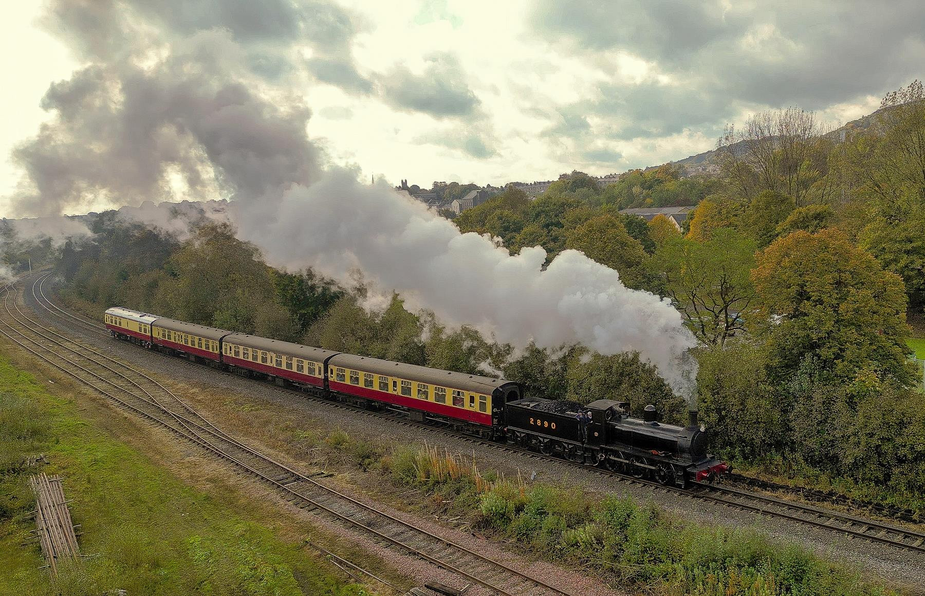 Photo of 52322 Steam at East Lancashire Railway - Stubbins — trainlogger
