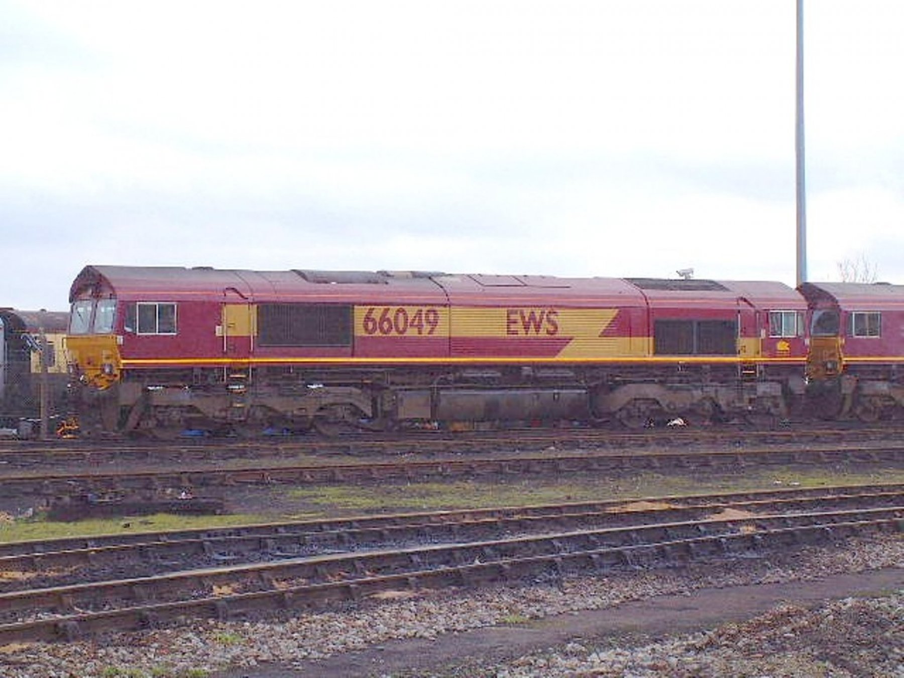 Photo of 66049 at Hither Green TMD — trainlogger