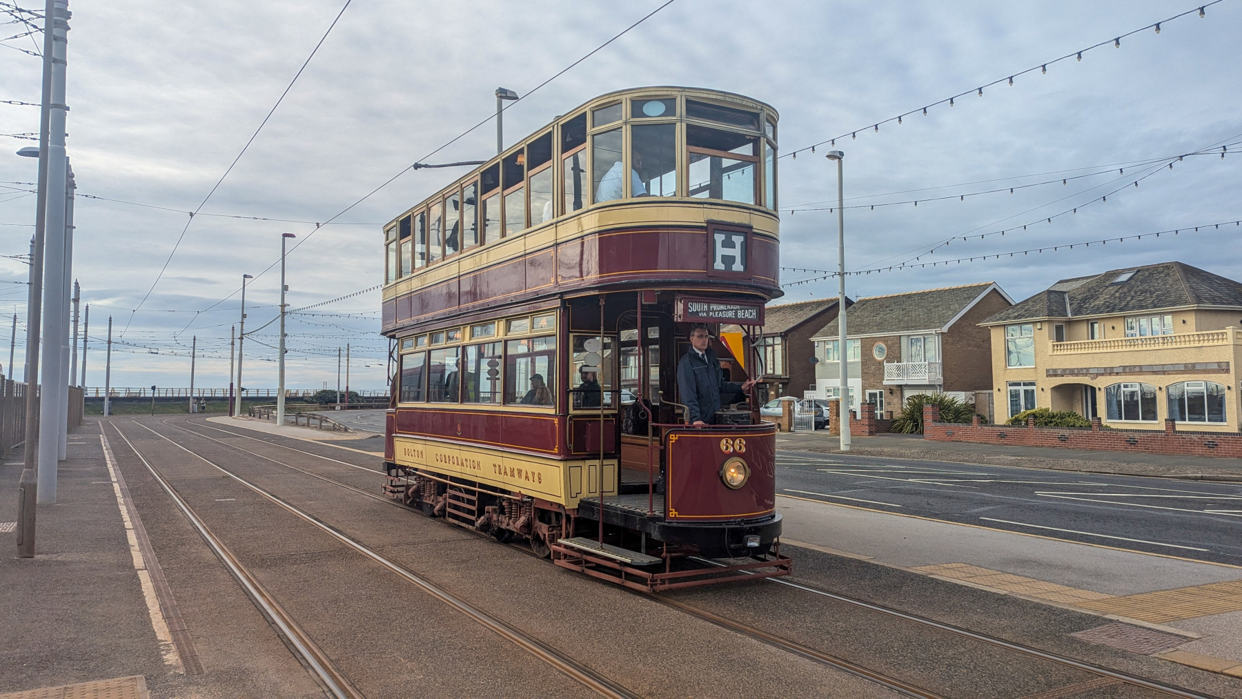 Photo of BT 66 at Blackpool Tramway system — trainlogger