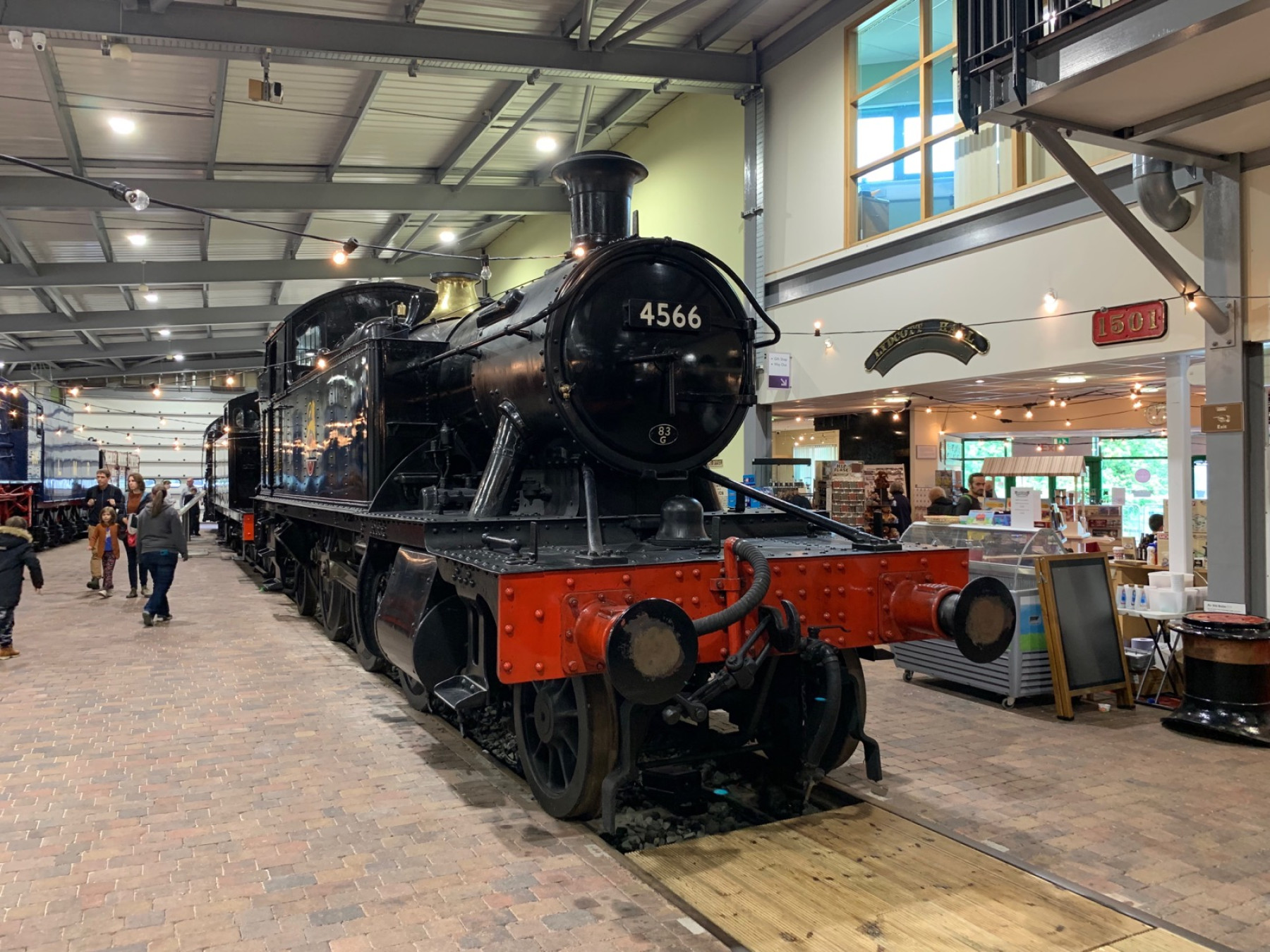 Photo of 4566 steam at Severn Valley Railway - Highley Engine House ...