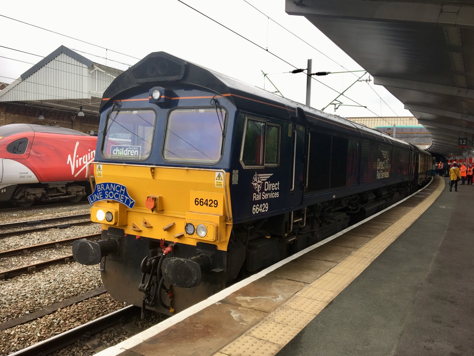 Photo of 66429 at Crewe — trainlogger