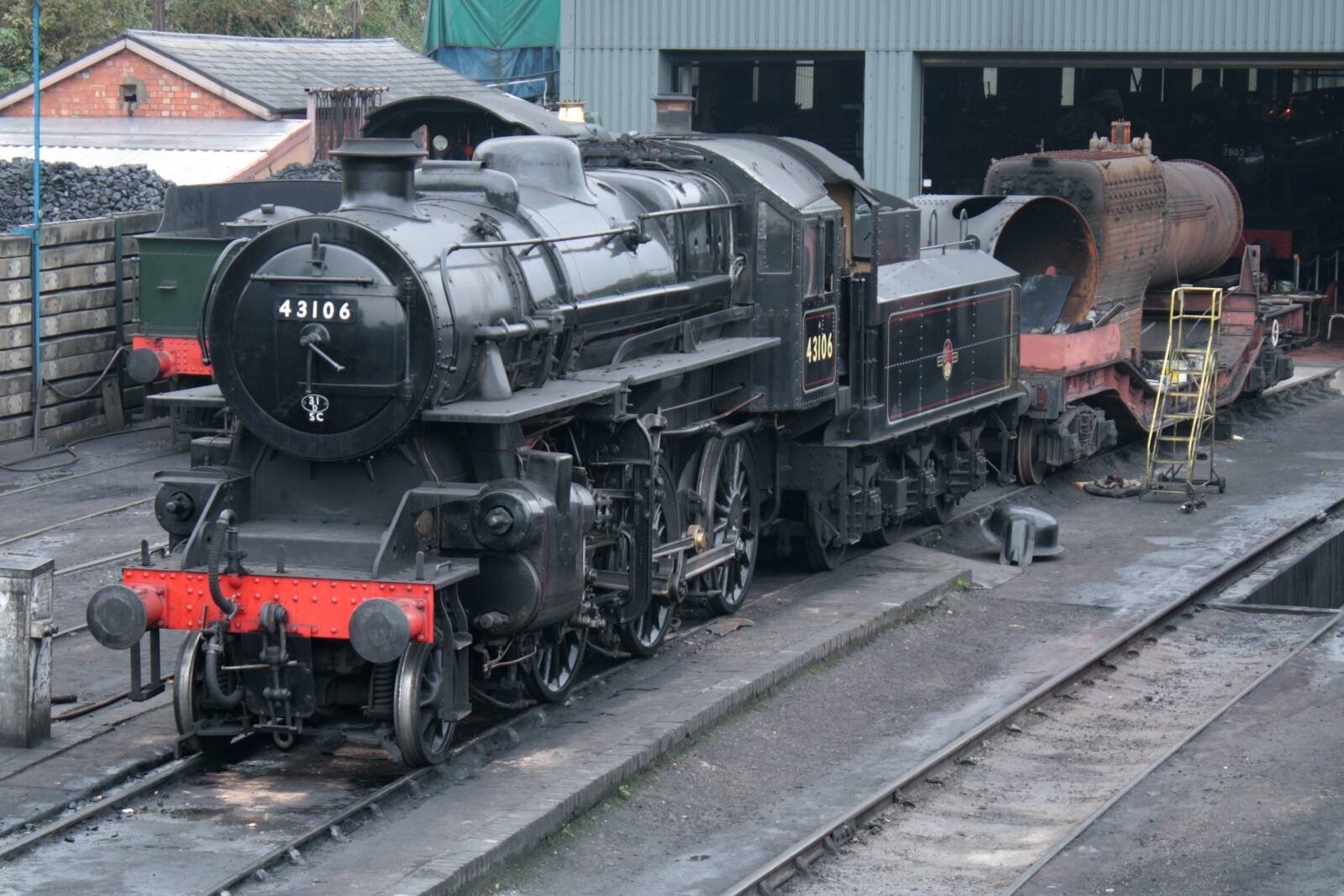 Photo of 43106 steam at Severn Valley Railway — trainlogger