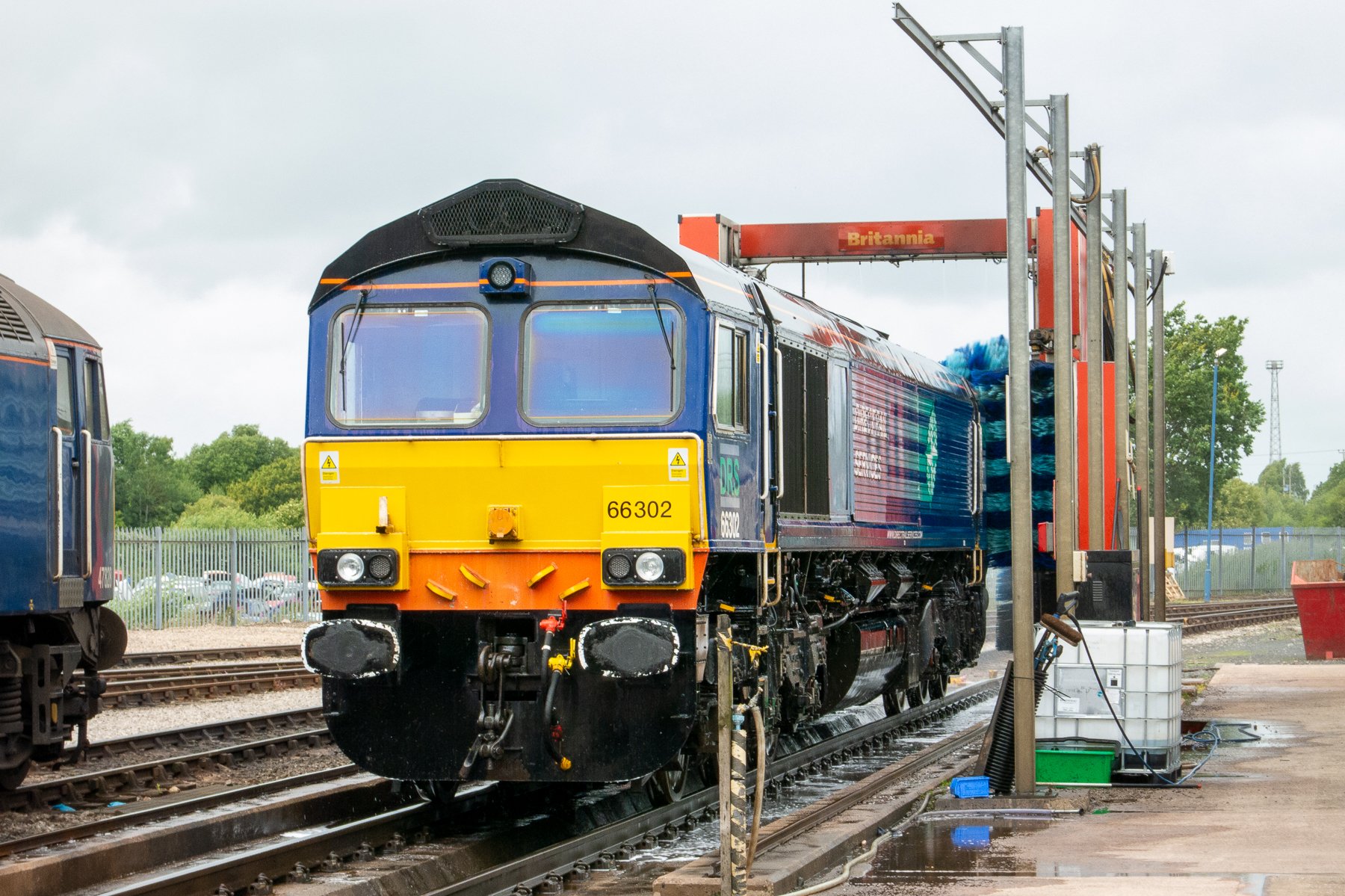 Photo of 66302 at Carlisle Kingmoor DRS Depot open day — trainlogger