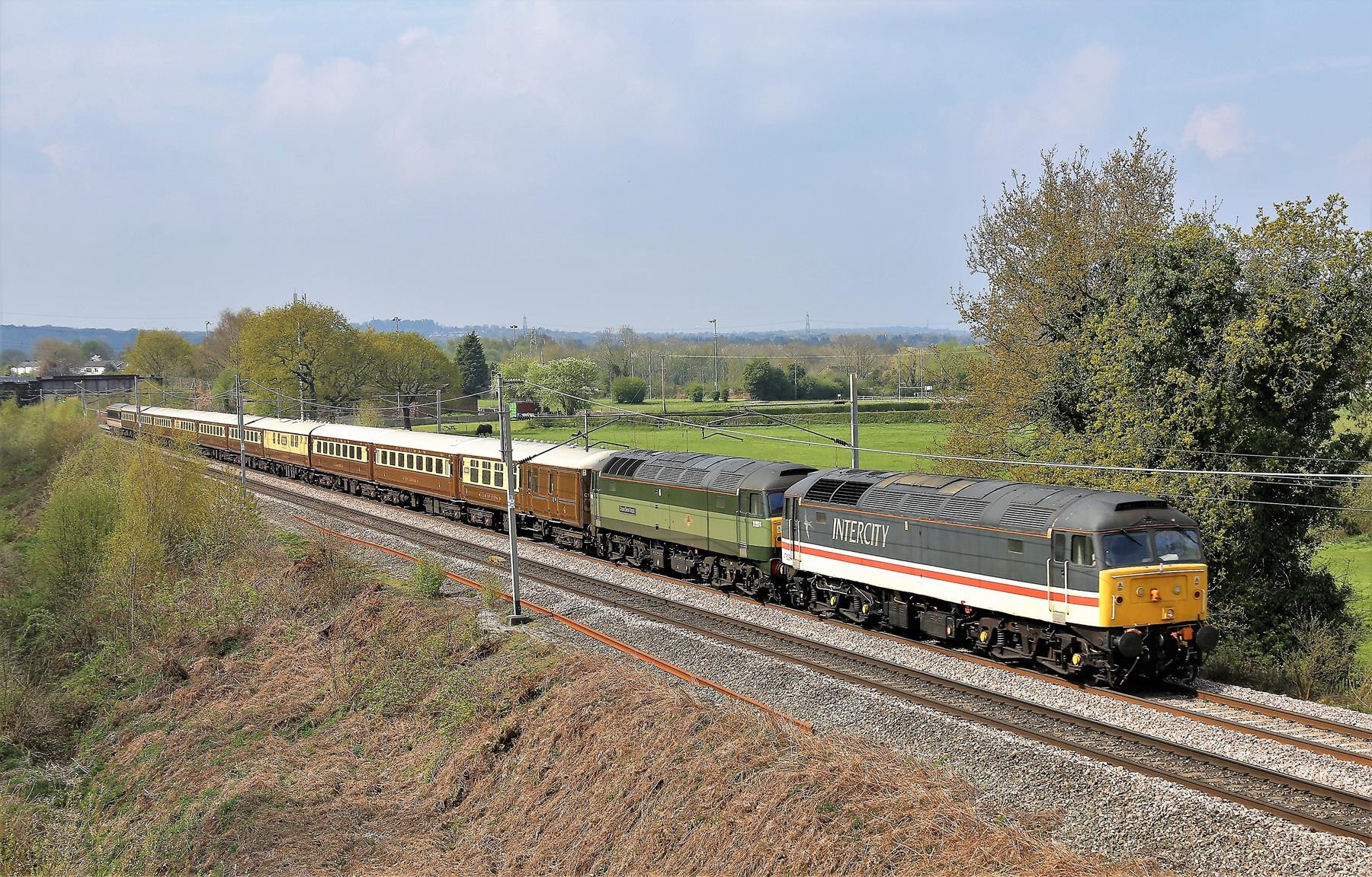 Photo of 47828 at Moore Lane — trainlogger