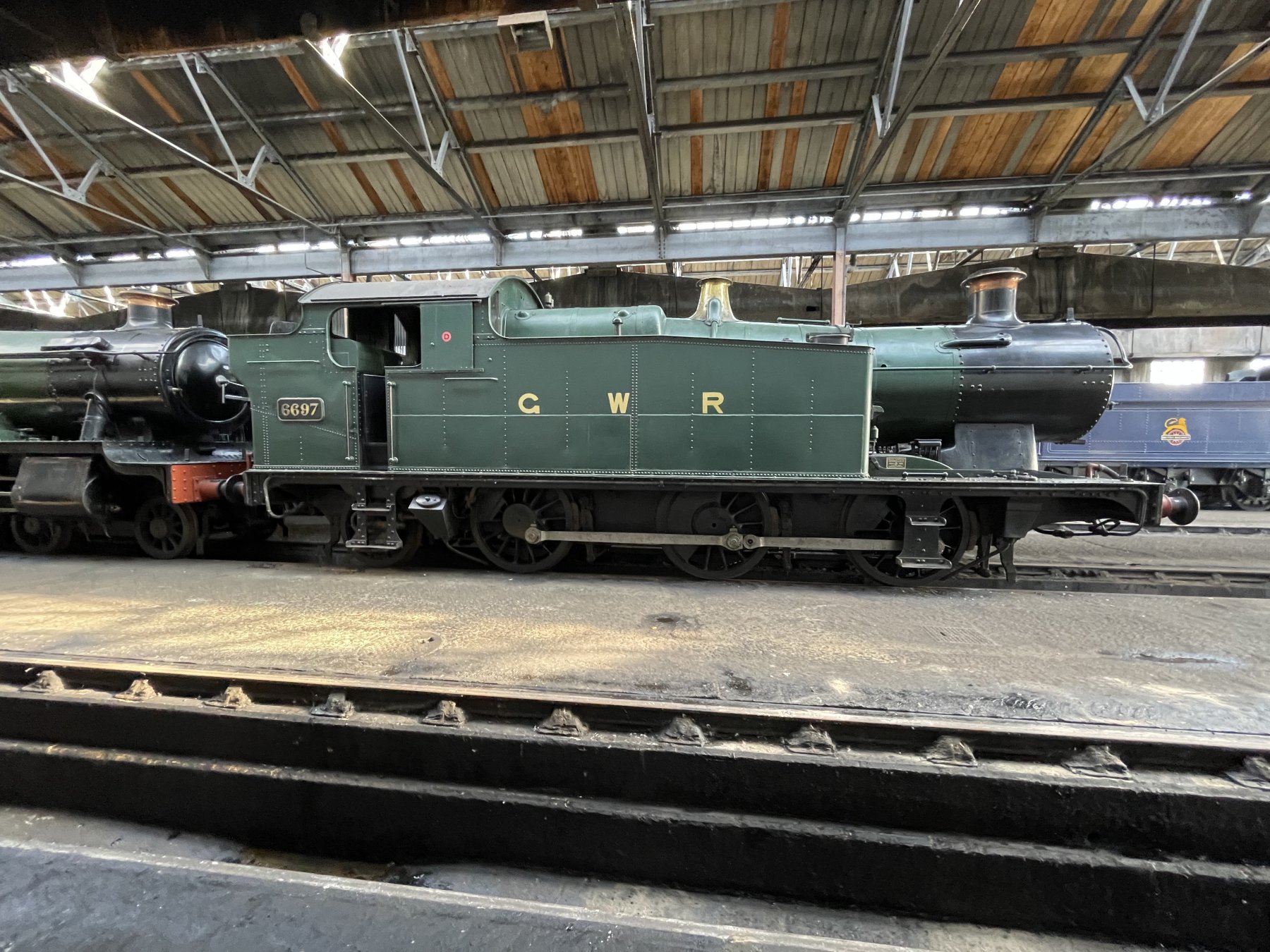 Photo of 6697 steam at Didcot Railway Centre — trainlogger