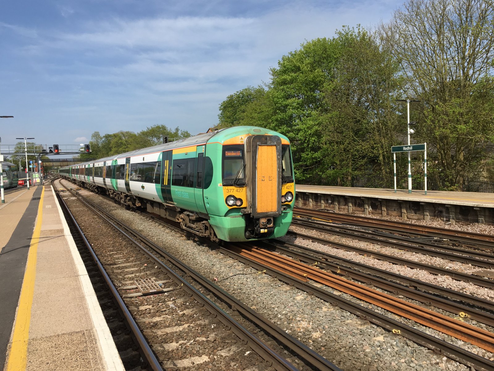 Photo of 377427 at Redhill — trainlogger