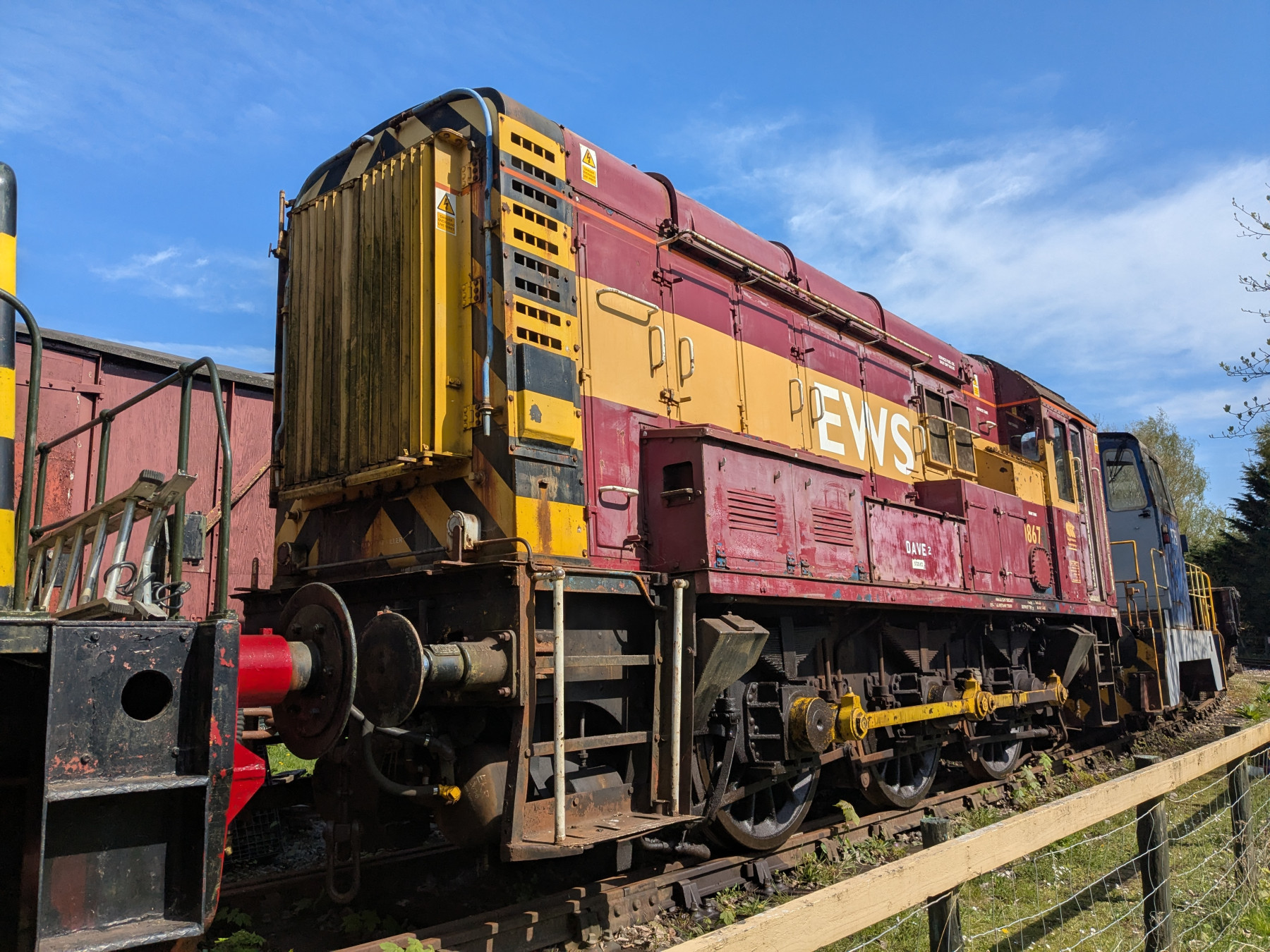 Photo of 08676 at East Kent Railway - Shepherdswell — trainlogger