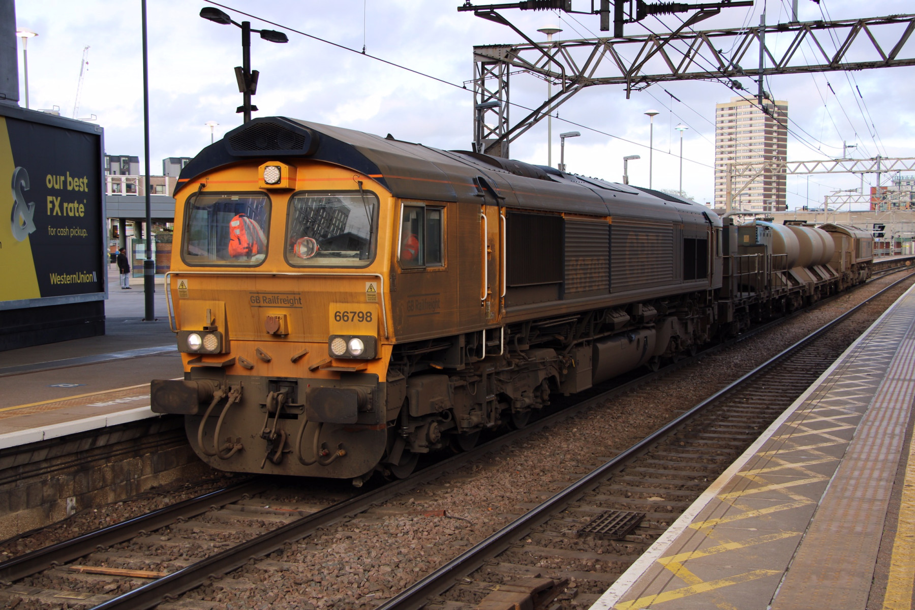 Photo of 66798 at Stratford — trainlogger