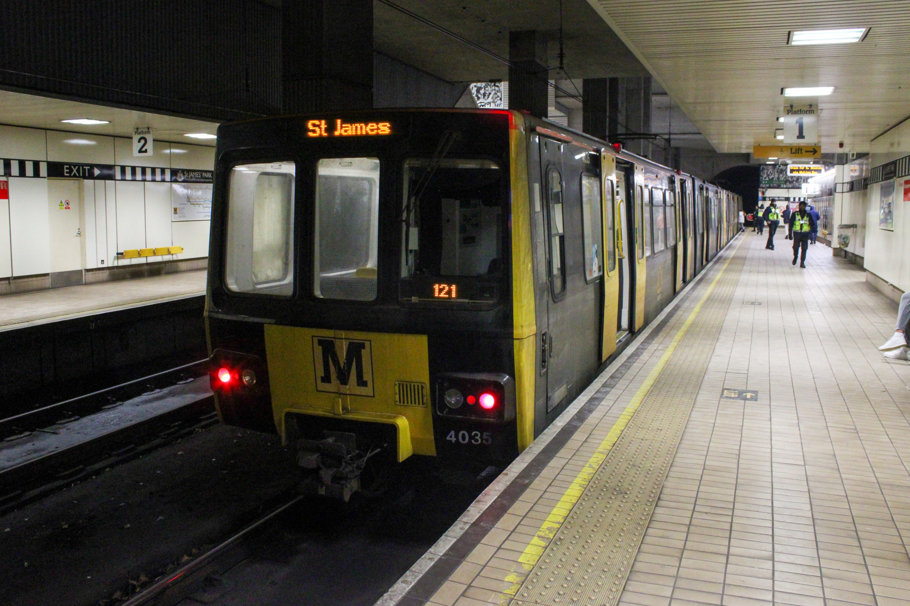 Photo of TW 4035 at Tyne & Wear Metro system — trainlogger