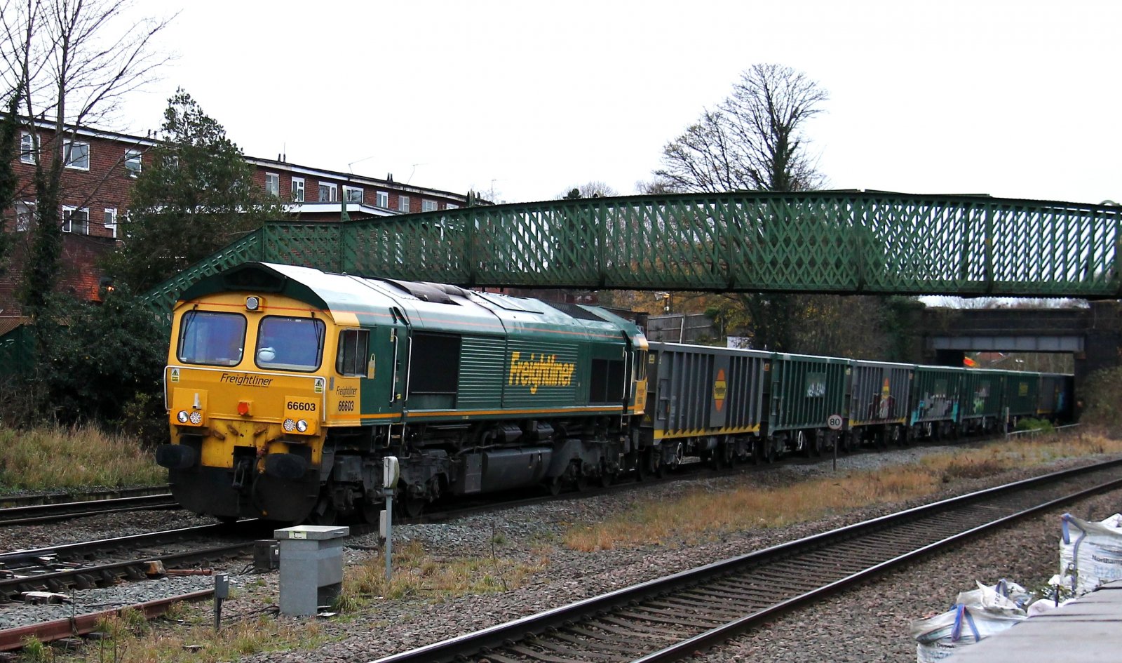 Photo of 66603 at Water Orton — trainlogger