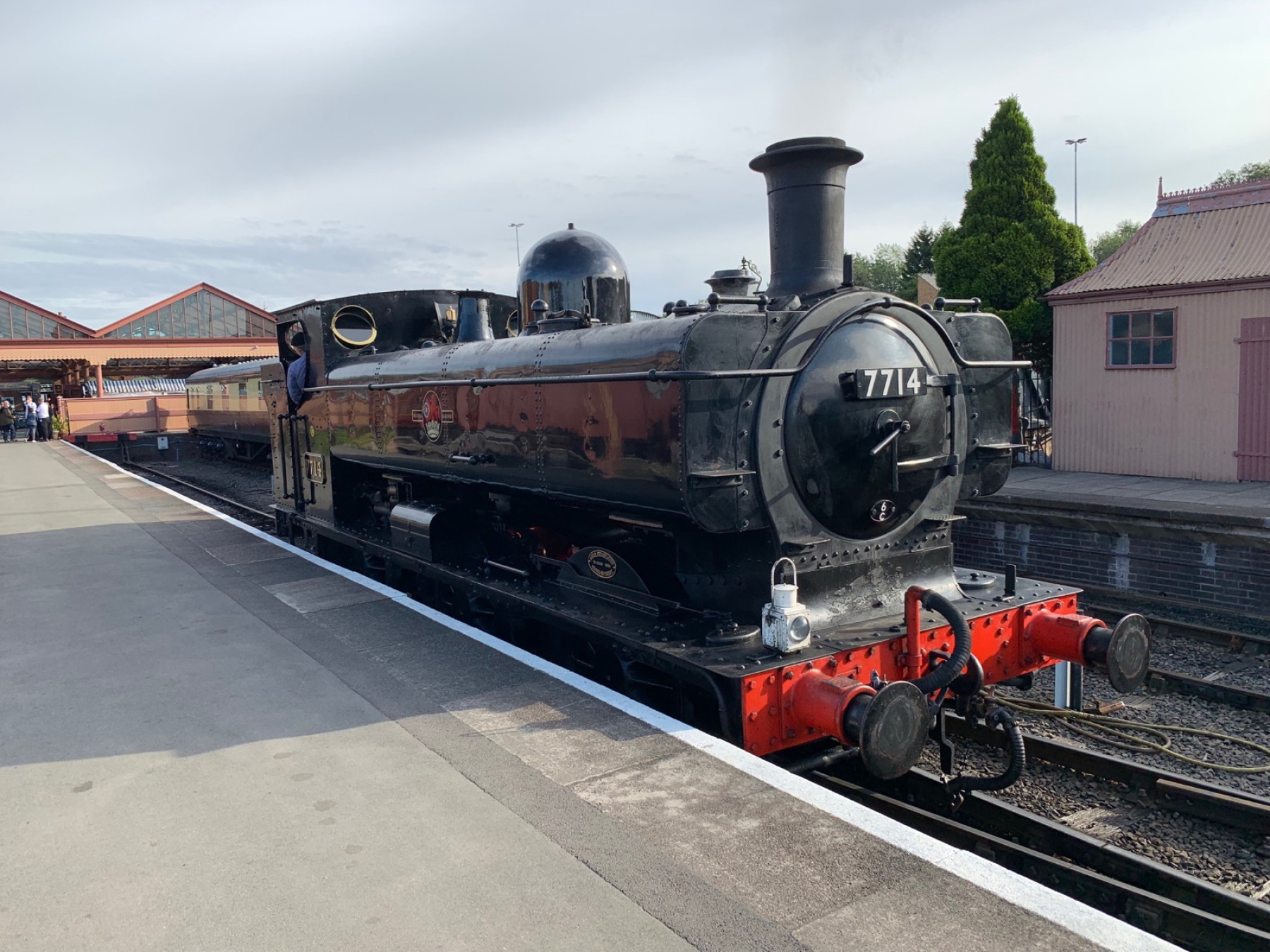 Photo of 7714 steam at Severn Valley Railway — trainlogger