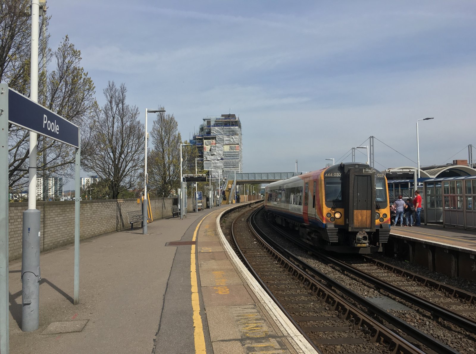 Photo of 444037 at Poole — trainlogger